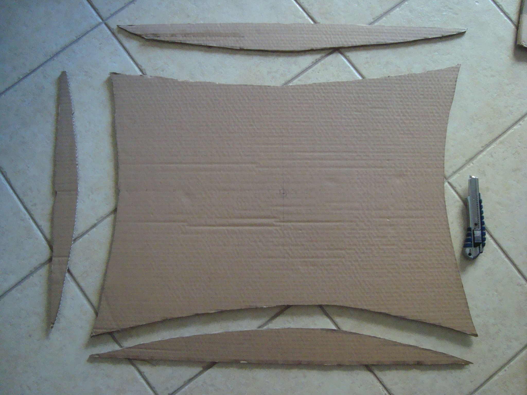 Modern LED Cardboard Ceiling Light : 6 Steps (with Pictures ...