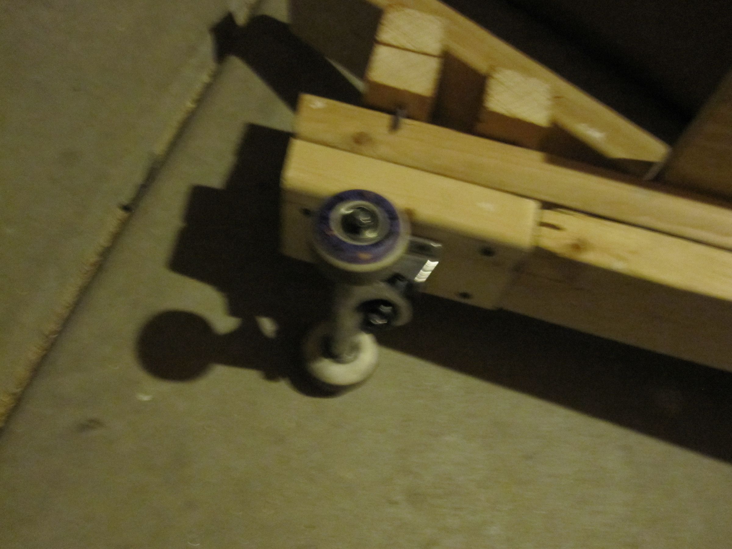 Homemade Street Luge