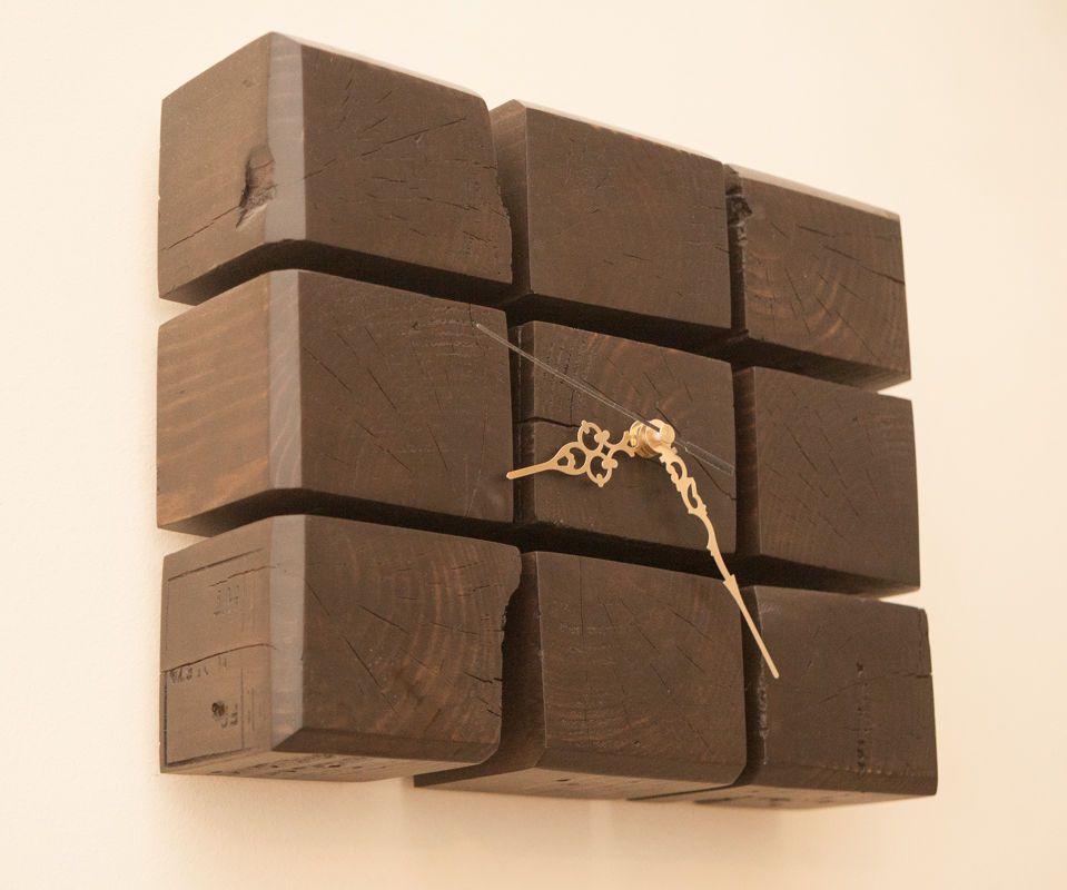 Pallet Block Clock : 4 Steps (with Pictures) - Instructables