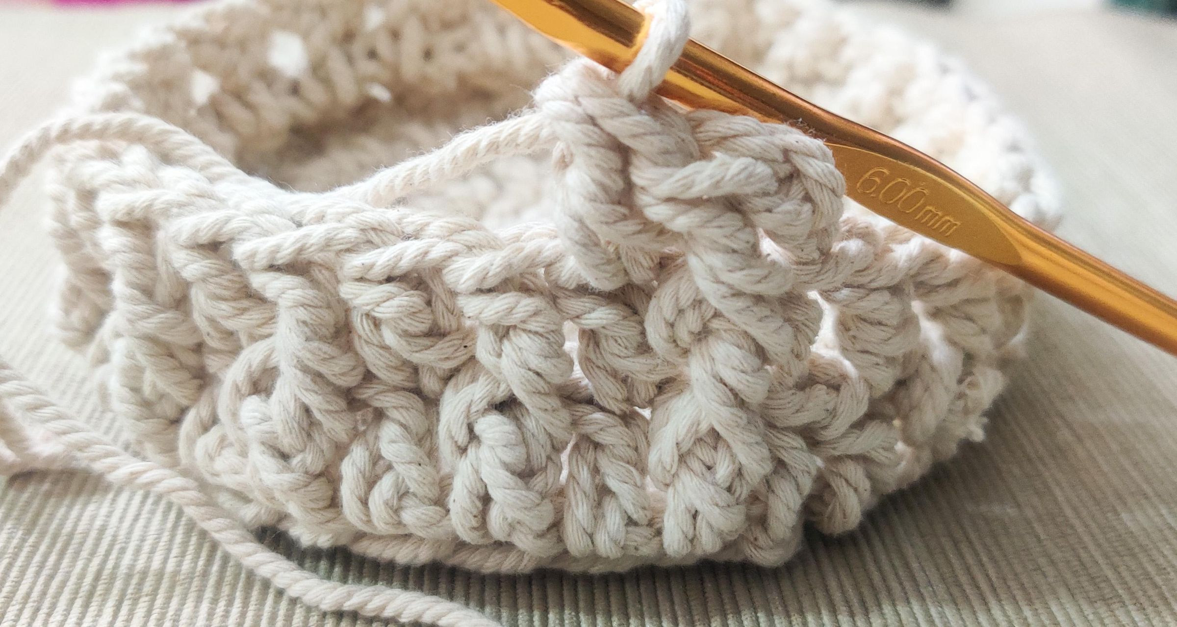 Textured Crochet Macrame Basket : 7 Steps (with Pictures) - Instructables