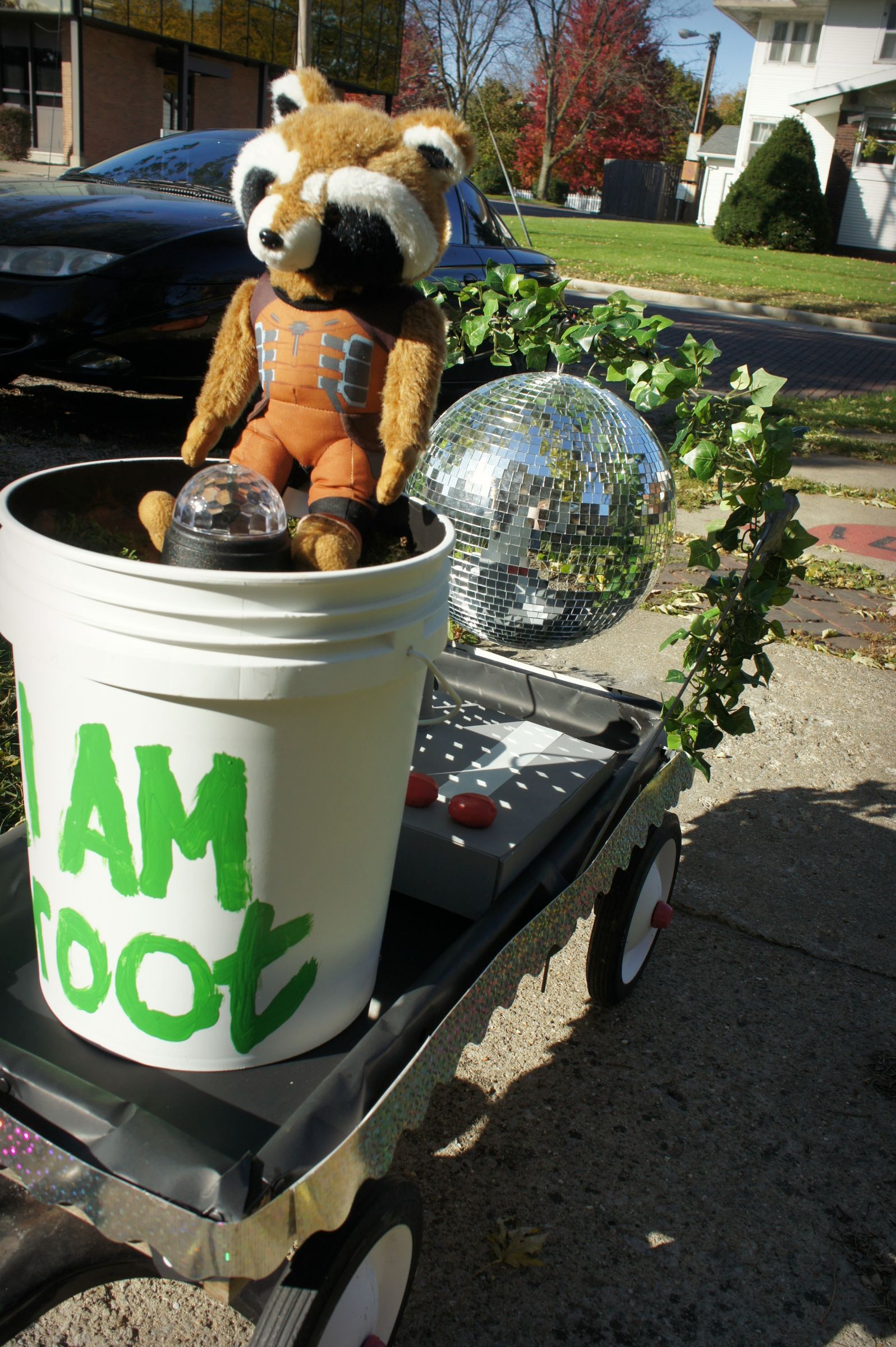 Groot Costume With Walkman/Awesome Mix Tape Trick or Treat Bag ...