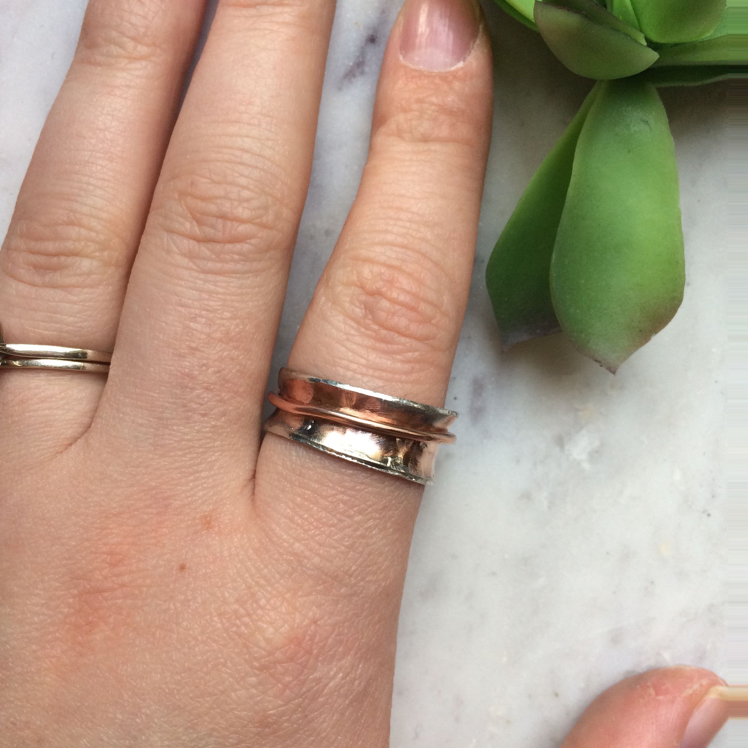 Recycled Copper Spinner Ring : 12 Steps (with Pictures) - Instructables