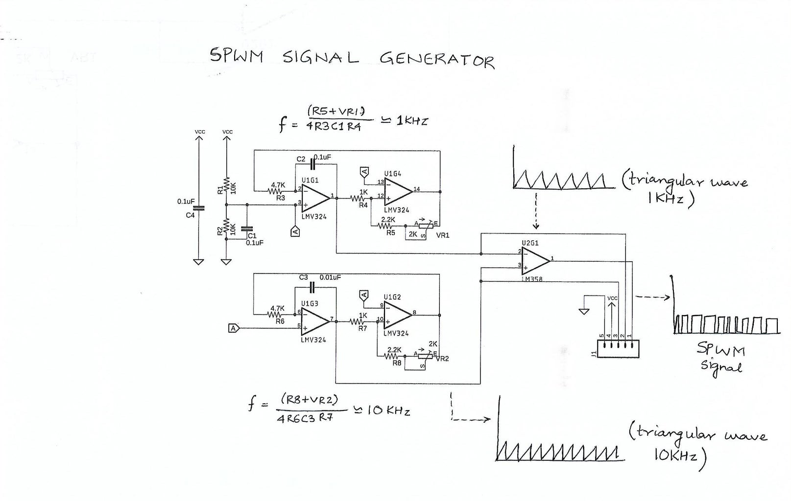 Spwm Generator Module Without Using Microcontroller 14 Steps