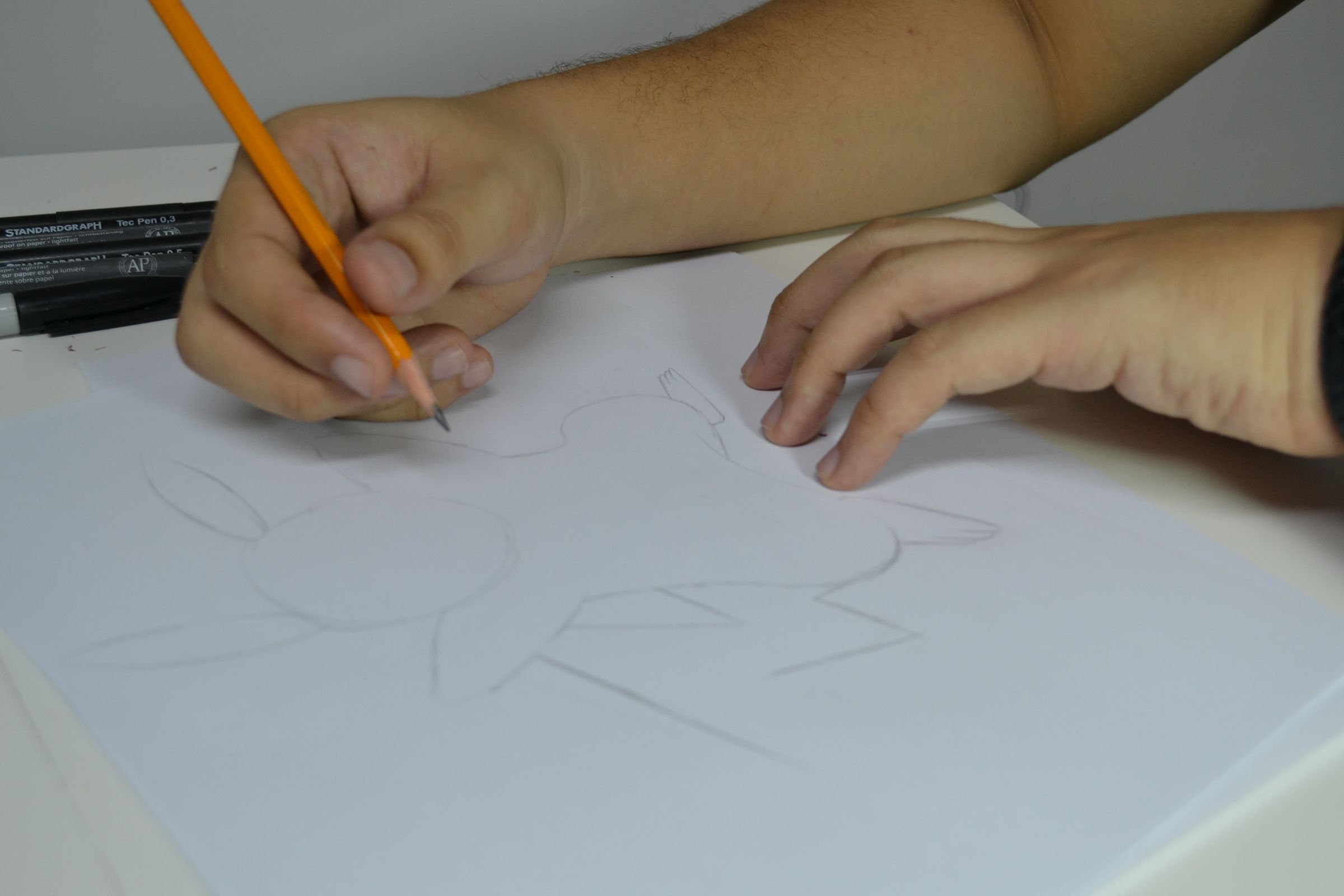 How to Draw a Pointillism Pikachu : 6 Steps - Instructables