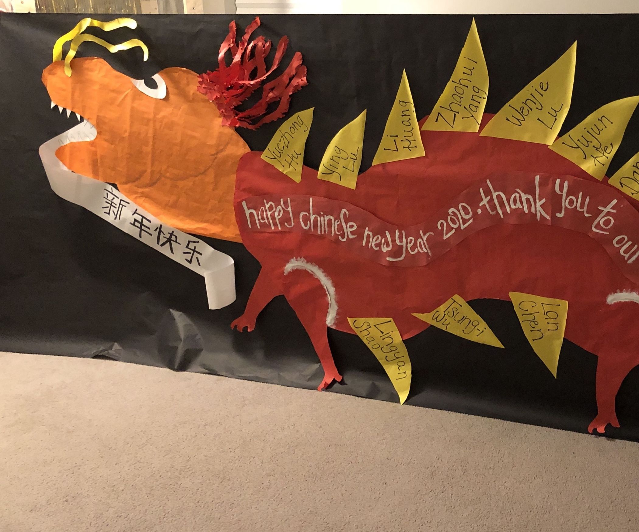 Chinese New Year Dragons Art