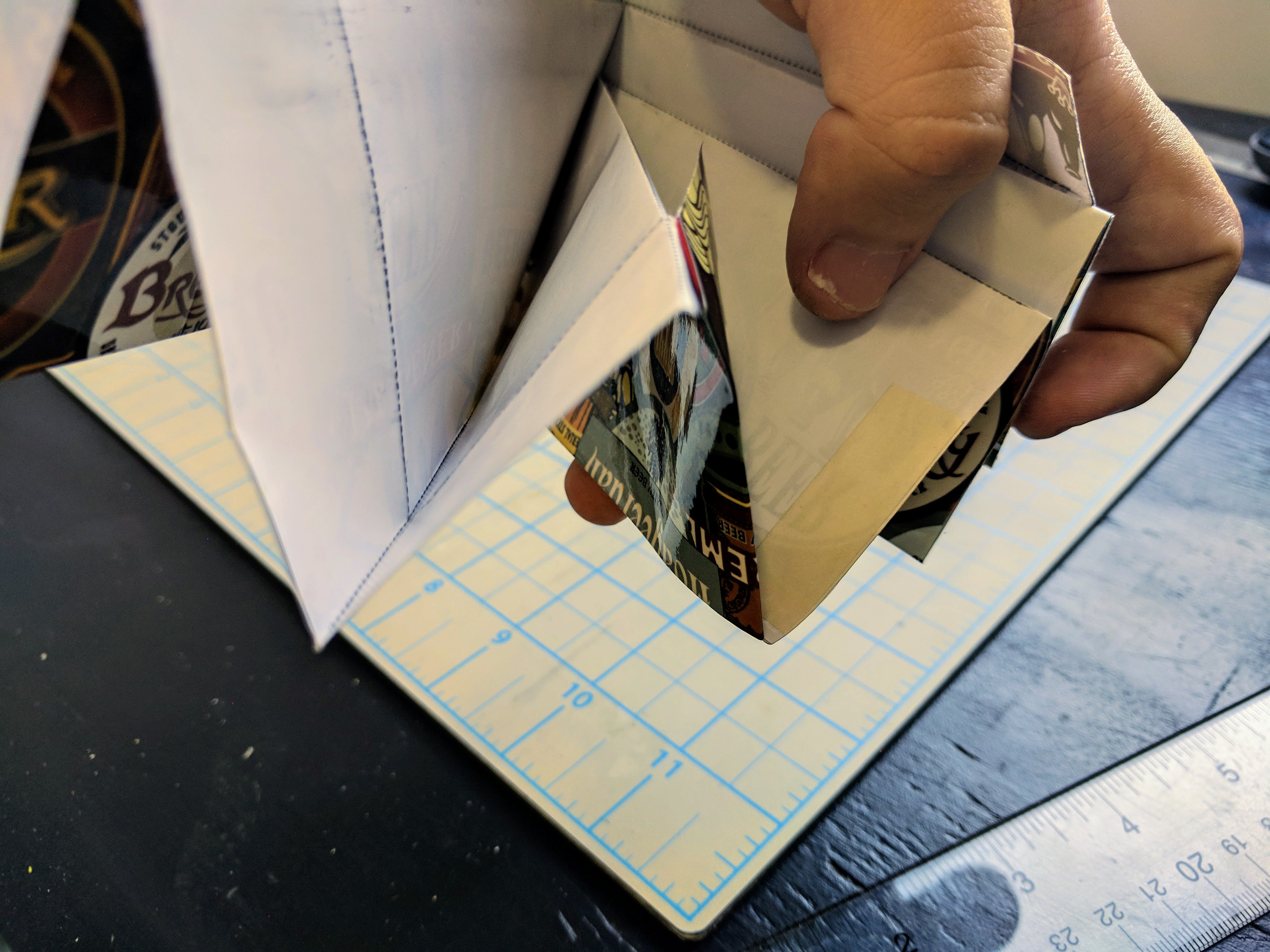 Minimalist Plastic Paper Wallet and Card Holder : 9 Steps (with ...