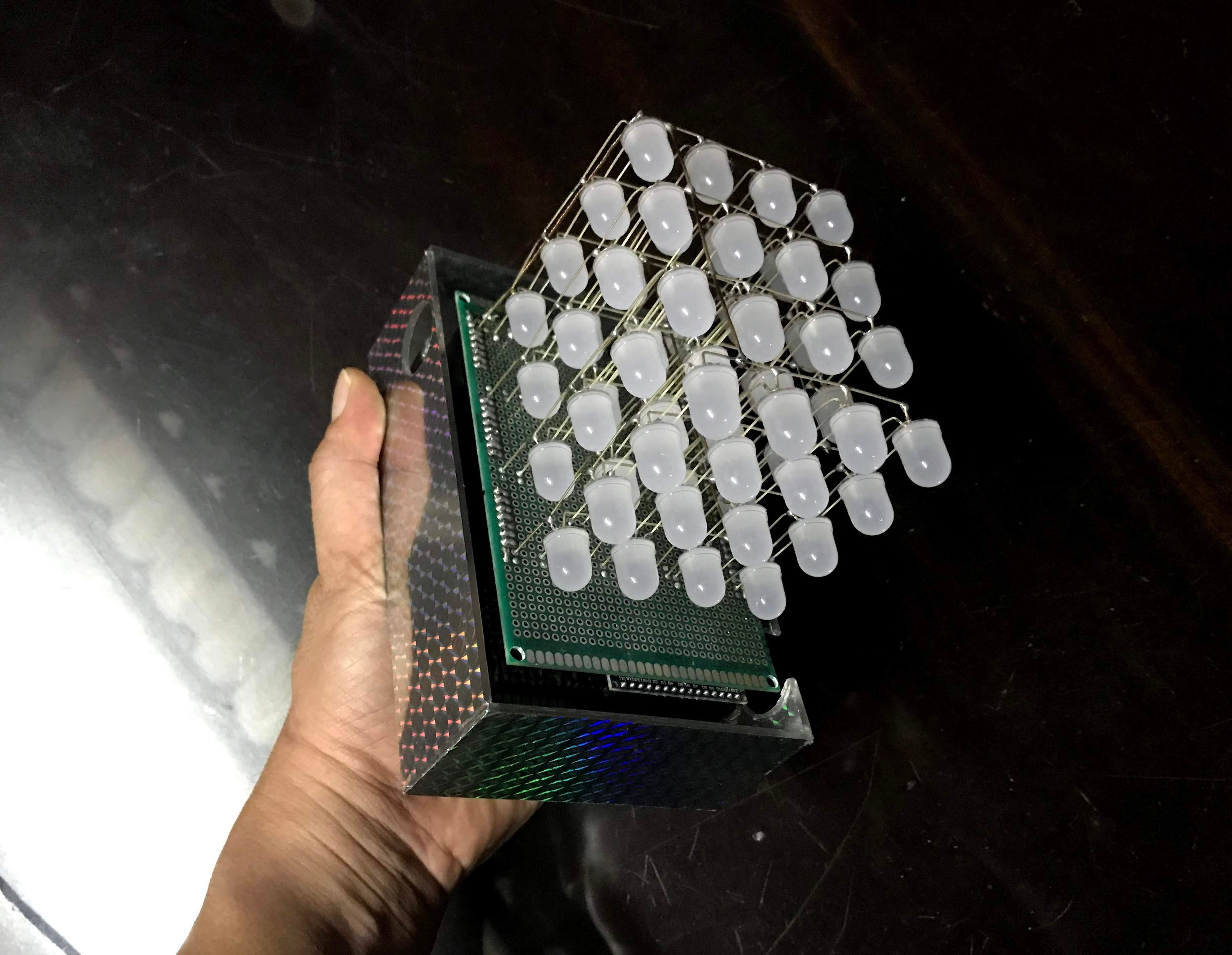 RGB LED CUBE 4x4x4 : 6 Steps (with Pictures) - Instructables