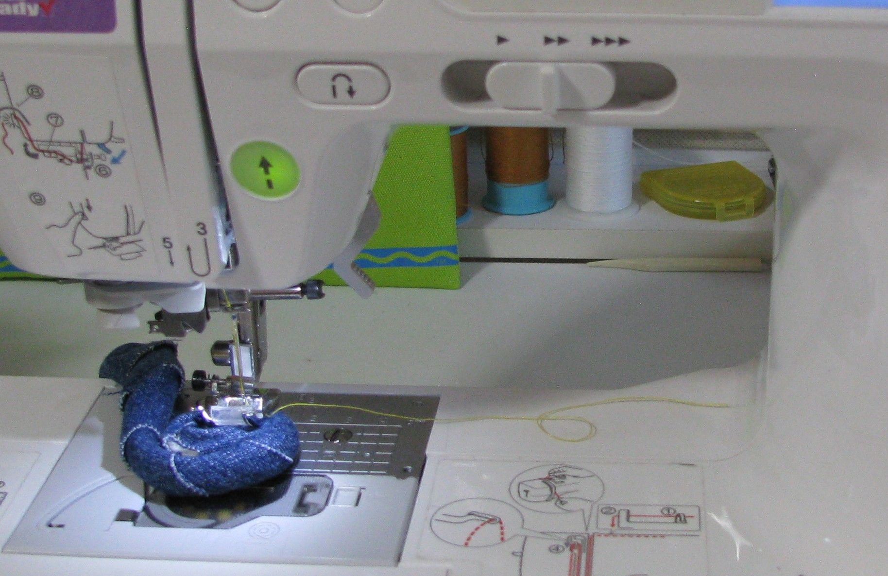 Denim Wrapped Rope Bowl : 7 Steps (with Pictures) - Instructables