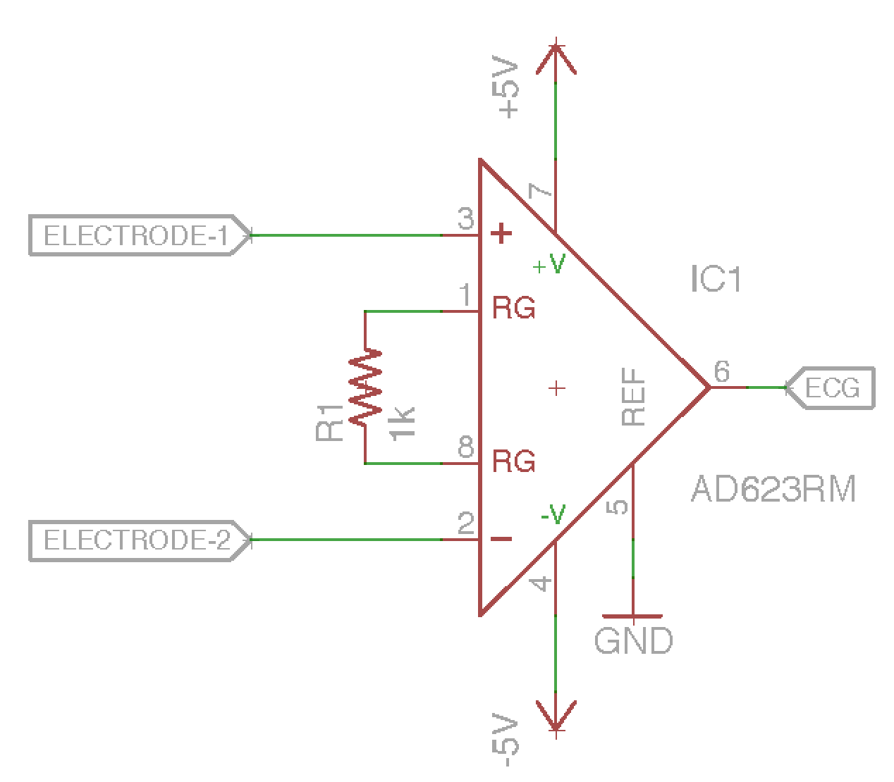 Super Simple Electrocardiogram (ECG) Circuit : 11 Steps (with Pictures ...