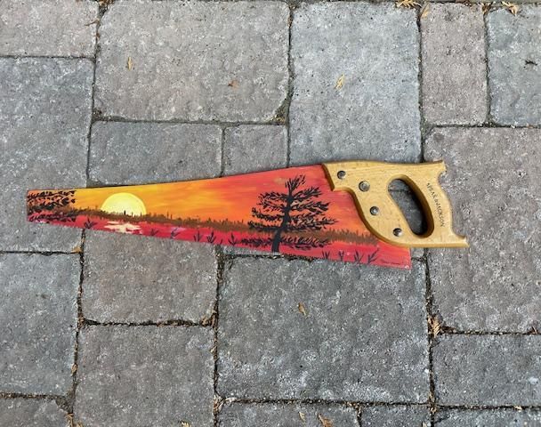 “SUNSET” PAINTED SAW : 3 Steps (with Pictures) - Instructables