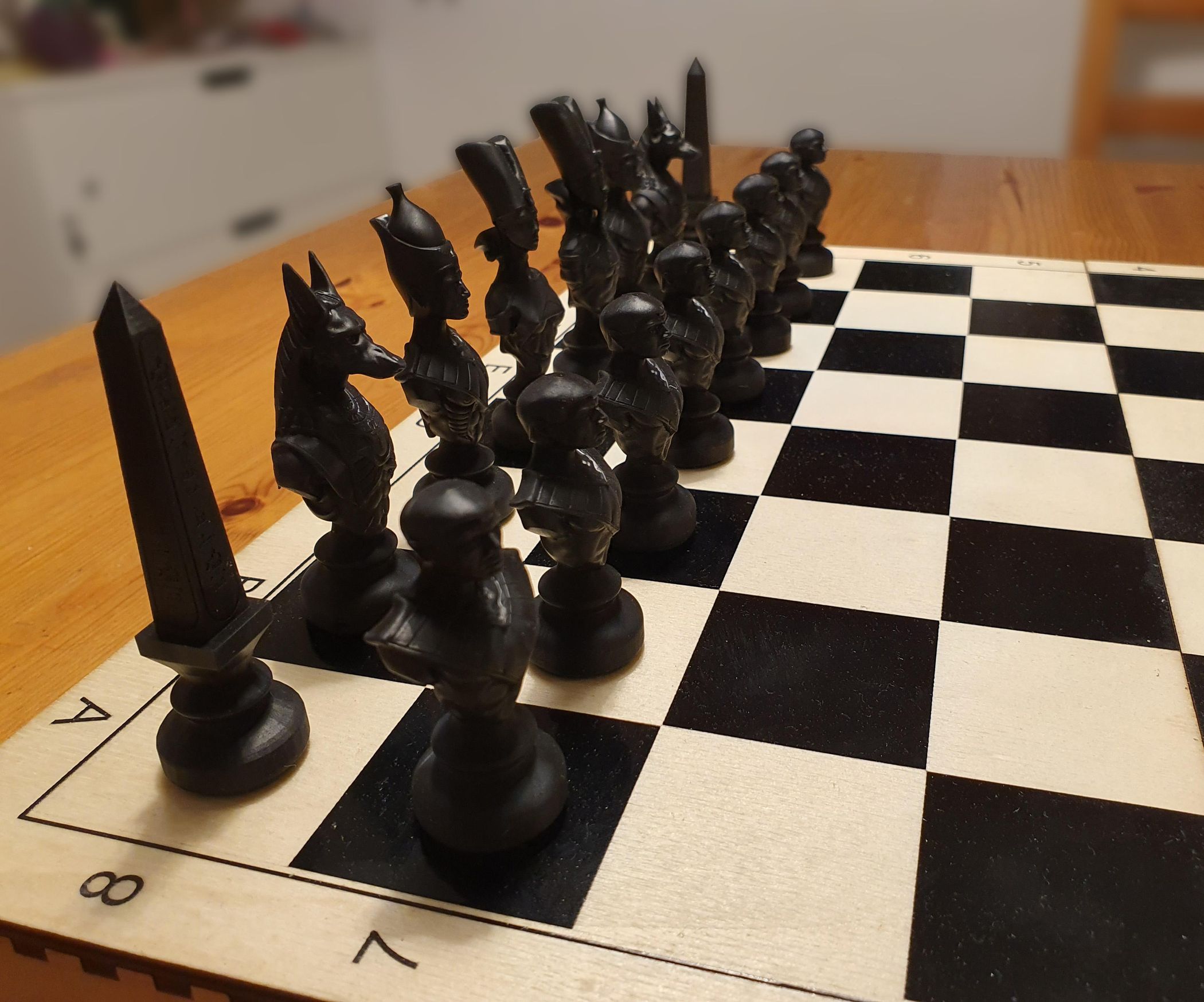 Laser Cut Chess Board and Figures Box : 4 Steps (with Pictures) - Instructables