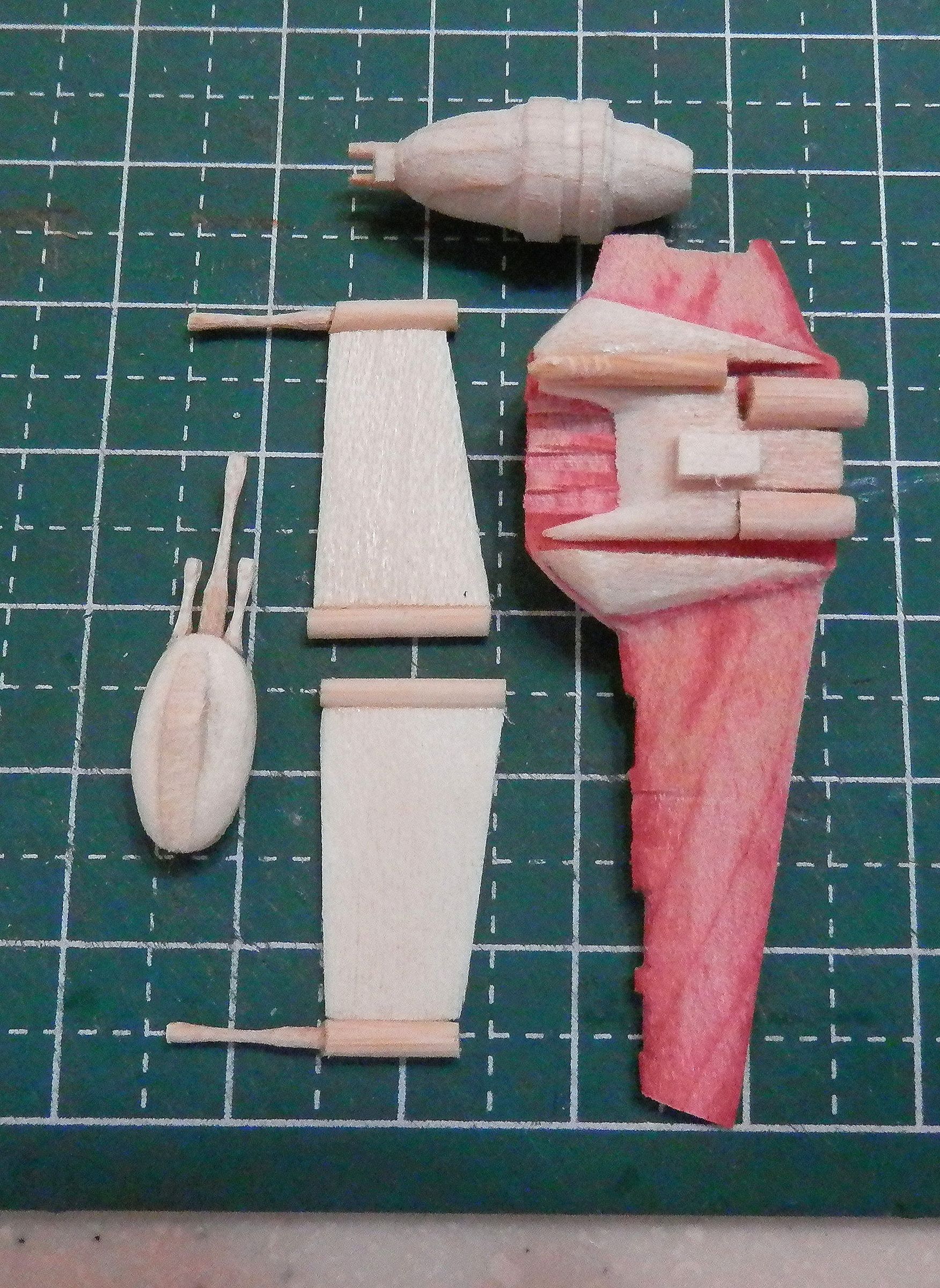 Mini B-Wing Popsicle Stick Model : 8 Steps (with Pictures) - Instructables