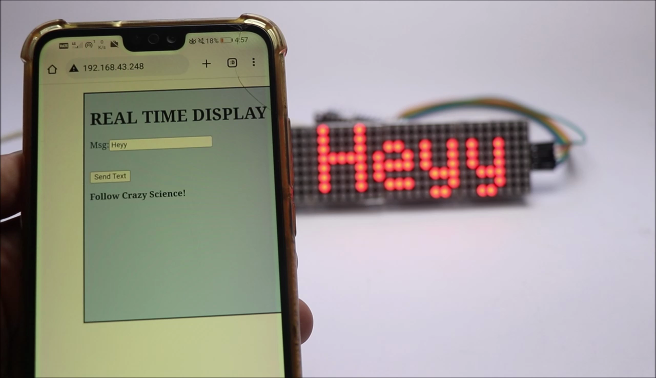 LED Backpack With Programmable LED Display : 6 Steps (with Pictures ...