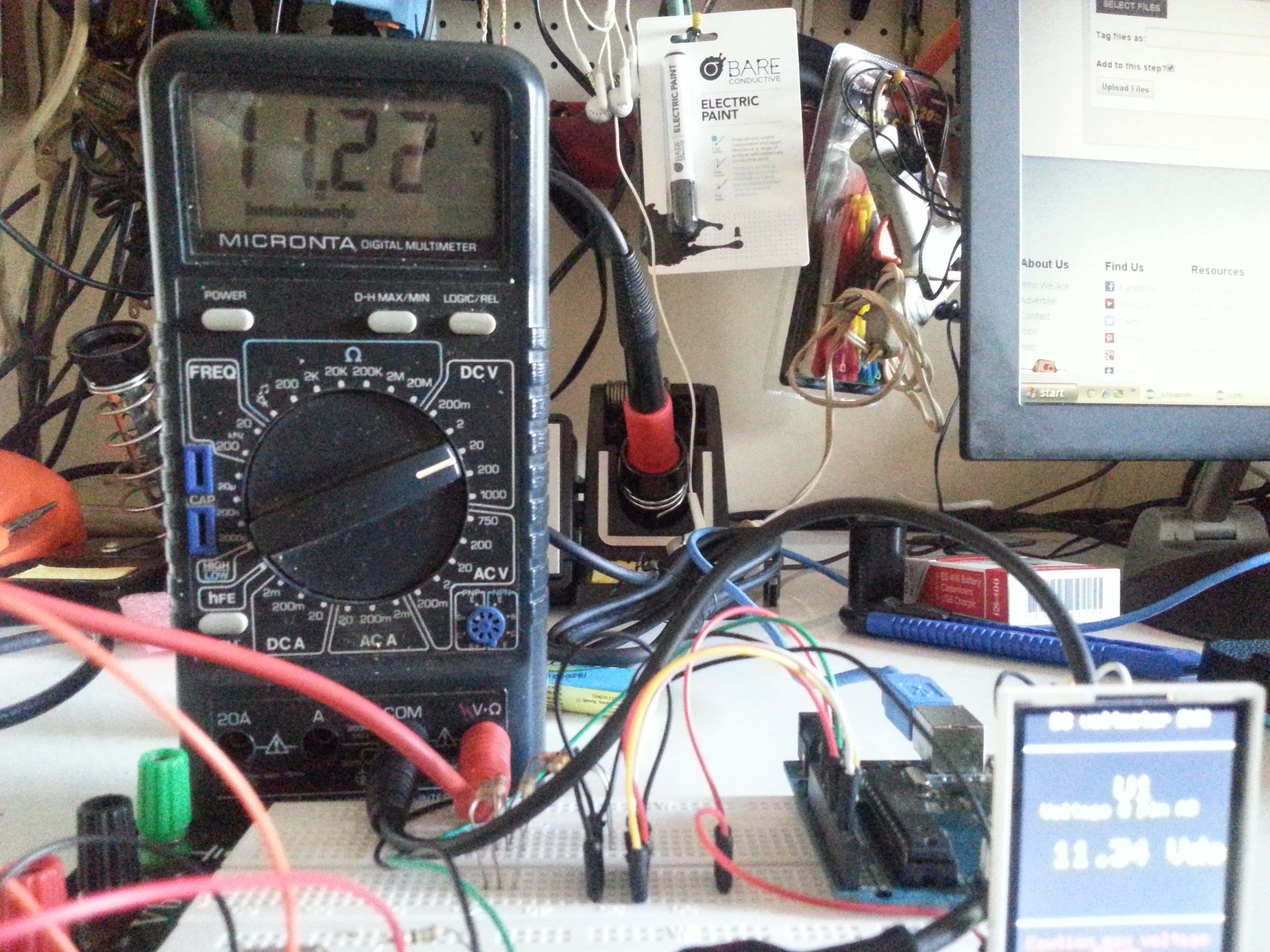 Make a Mini Arduino Programmable 4 Channel DC-DVM : 8 Steps - Instructables