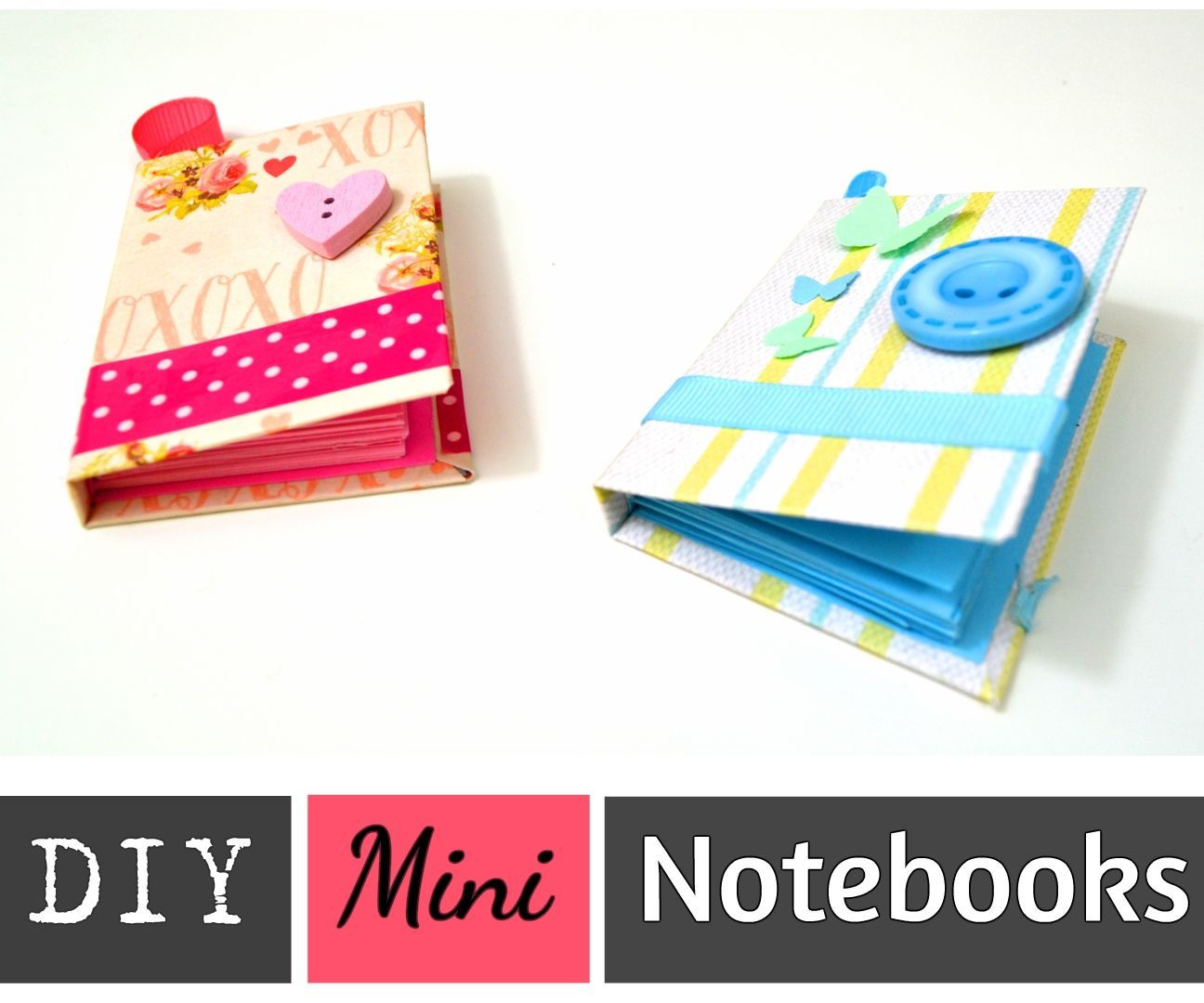 Make Your Own Mini Notebooks / POCKET - SIZED NOTEBOOKS WITH RECYCLED ...