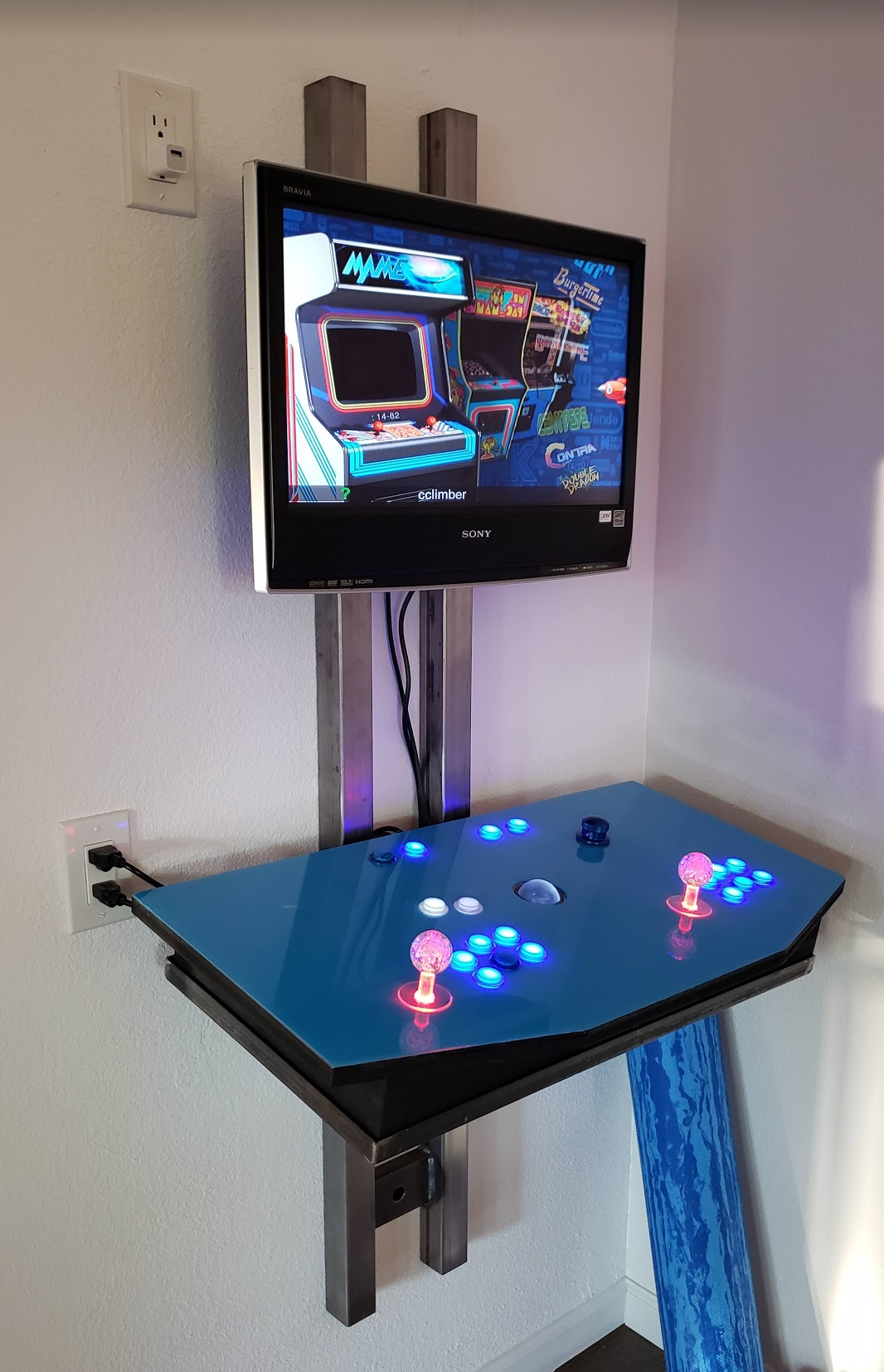 4-Player Pedestal Arcade Cabinet for MAME : 32 Steps (with Pictures ...