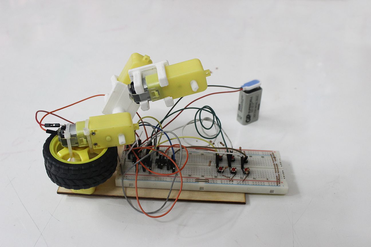 Simple Arm Made With DC Motors : 3 Steps (with Pictures) - Instructables
