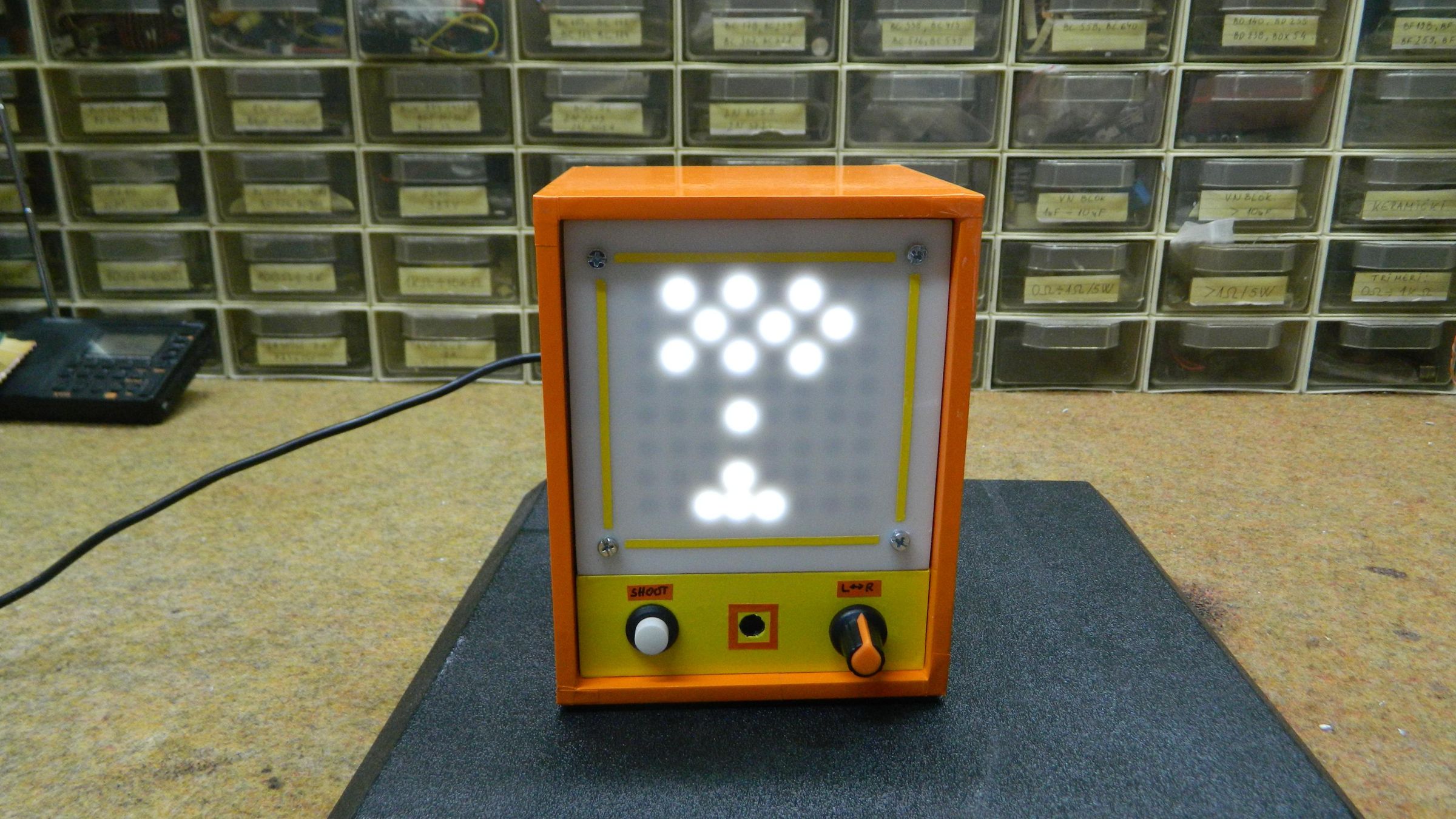 Arduino Space Invaders Game on 8x8 Homemade LED Matrix - Instructables