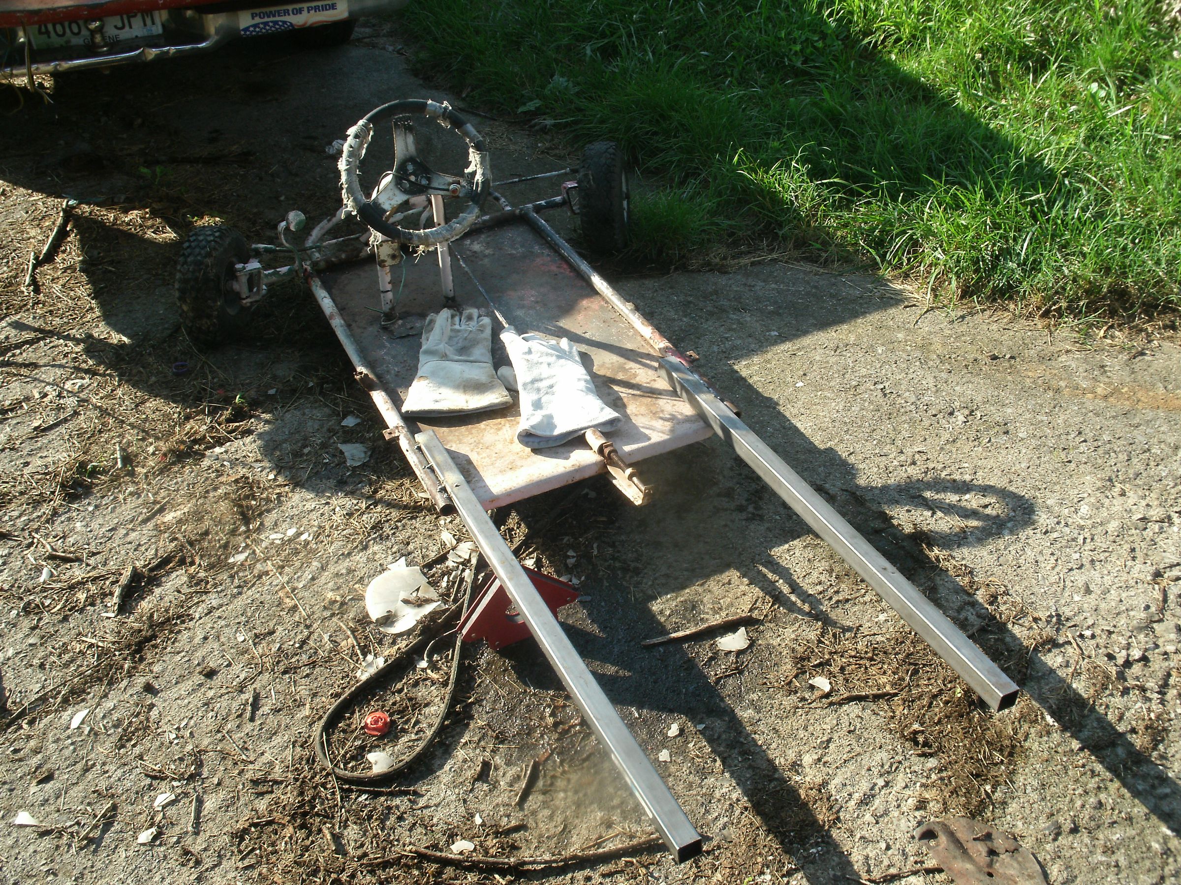 Electric Go Kart From Old Trash (On a Budget) : 8 Steps - Instructables