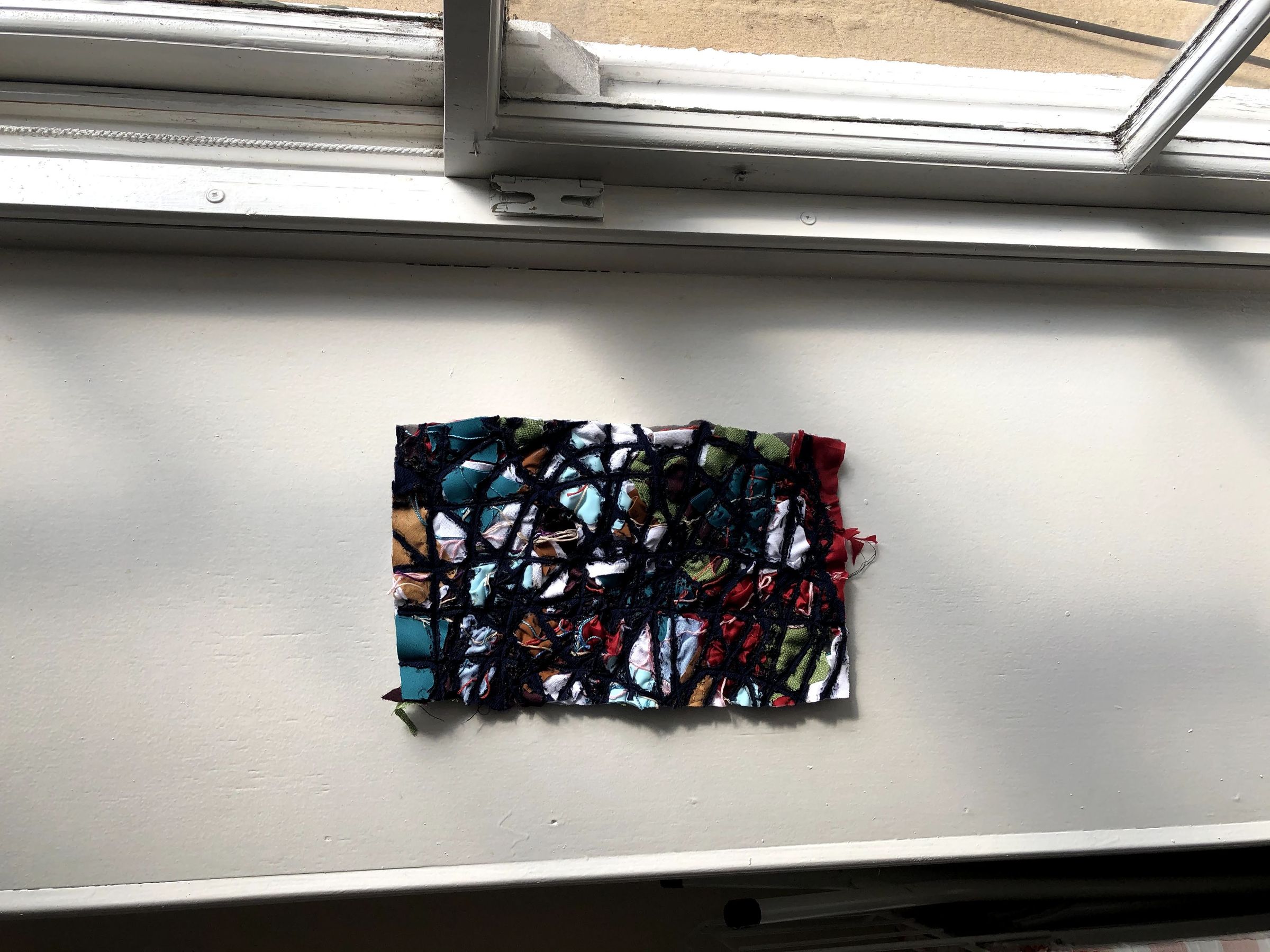 Fabric Scrap Abstract Artwork : 5 Steps - Instructables