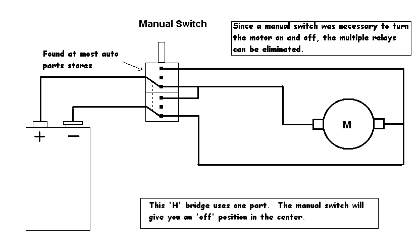 Simplified 'H' Bridge - Instructables