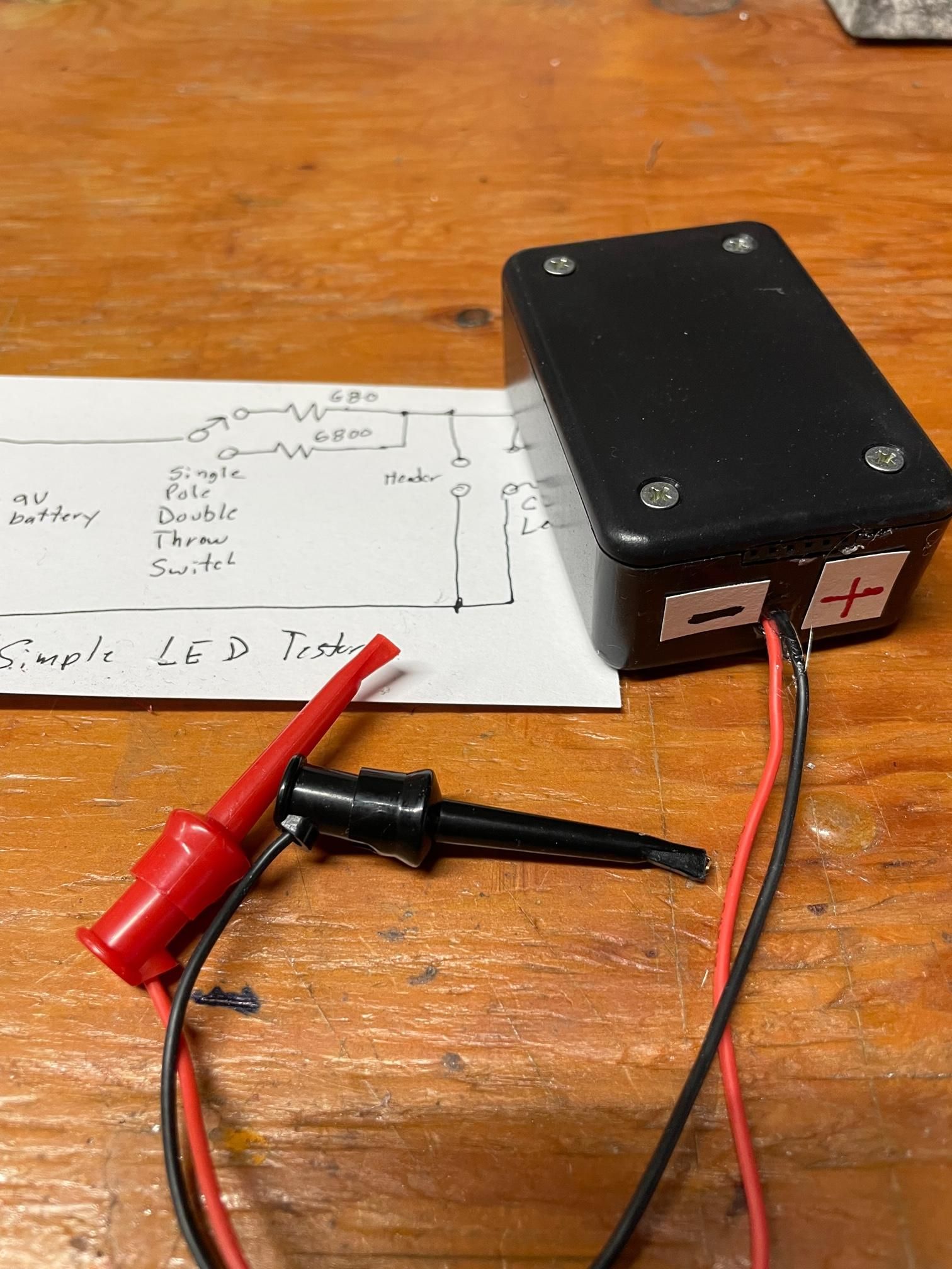 Simple LED Checker : 5 Steps (with Pictures) - Instructables