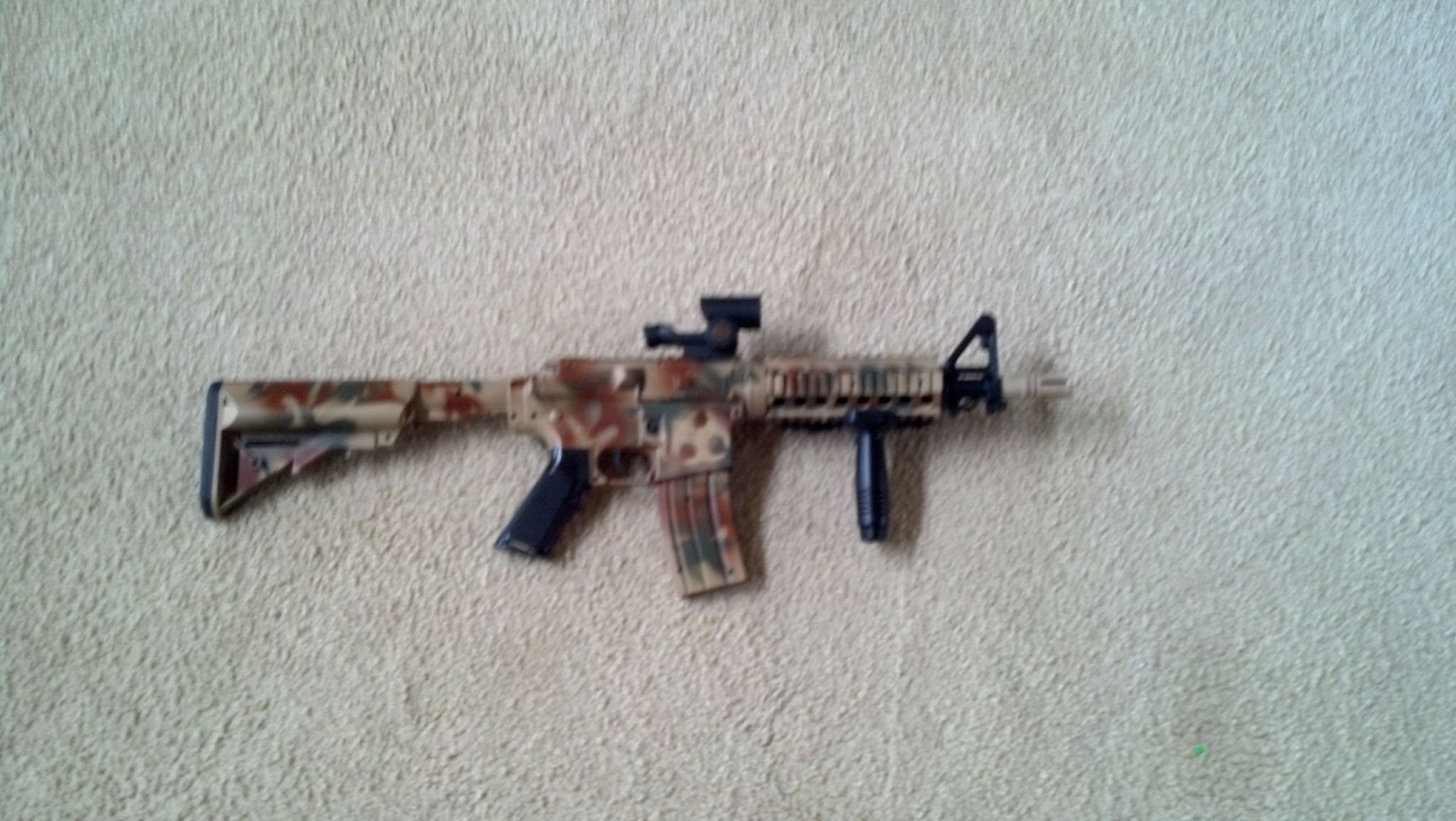 How to Paint an Airsoft Gun Camo : 6 Steps - Instructables