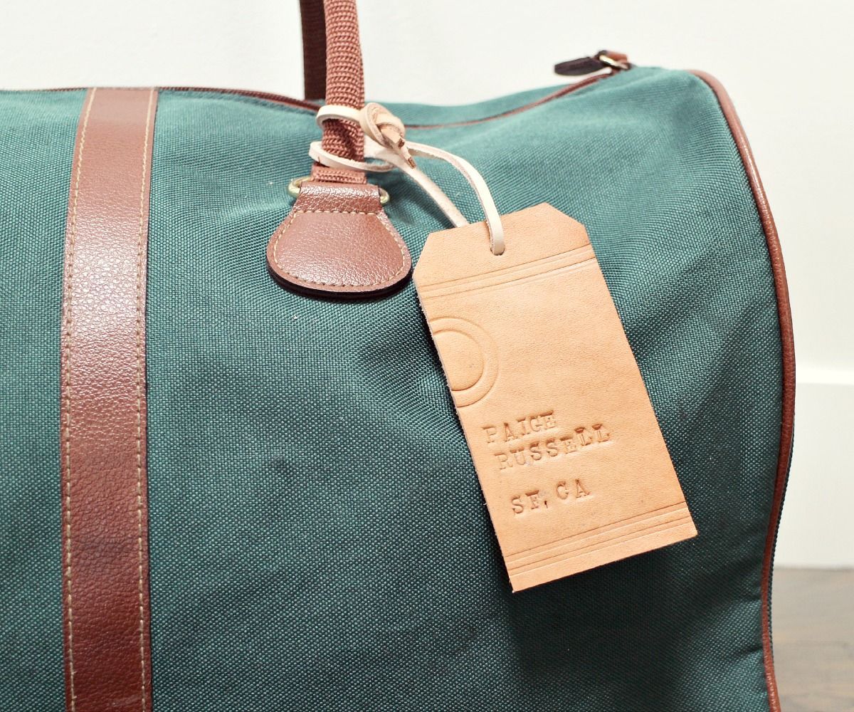 Leather Luggage Tags : 10 Steps (with Pictures) - Instructables