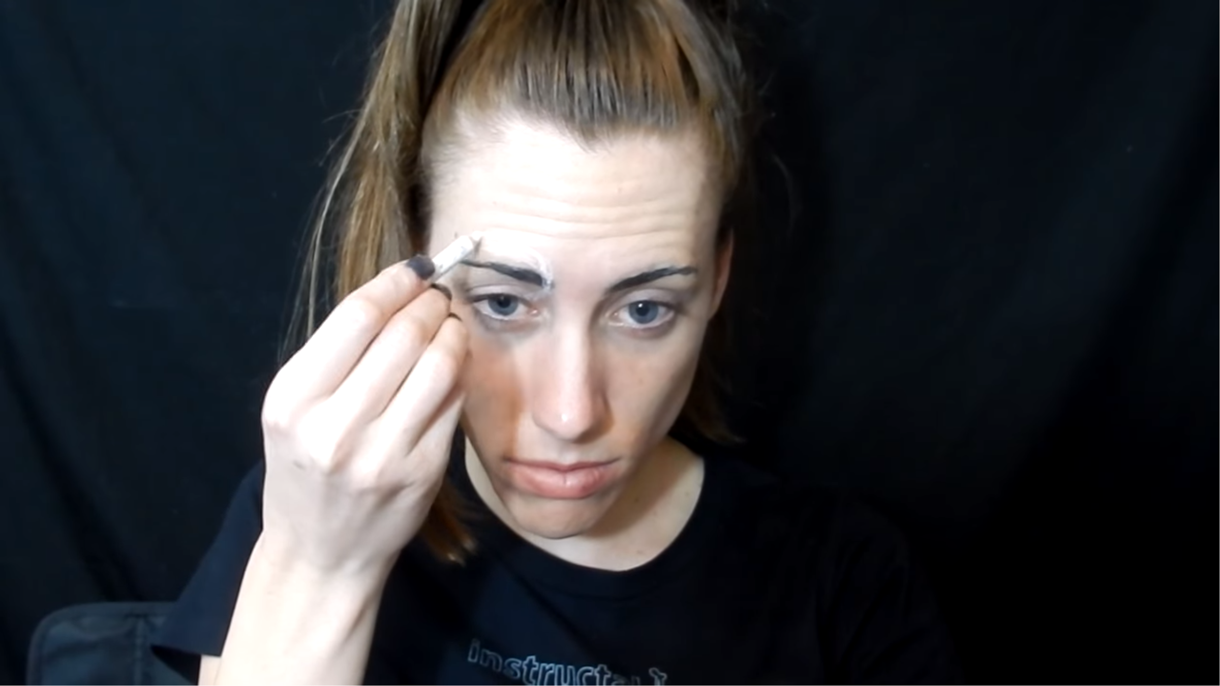 Nightmare Before Christmas Mayor Happy Side Face Paint : 13 Steps (with ...