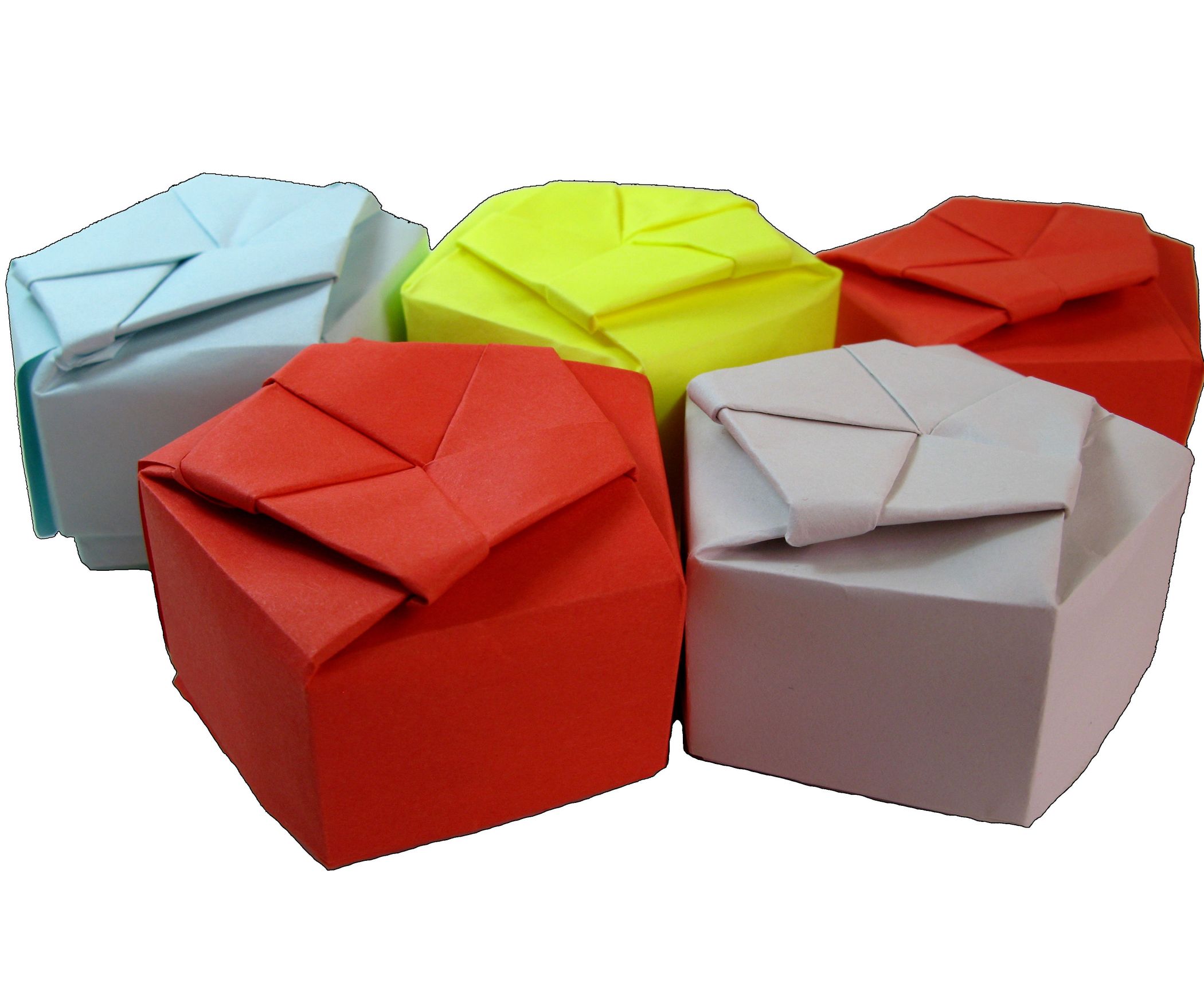 Paper Origami Pentagonal Gift Box - Instructables