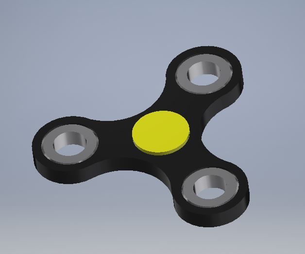 Modeling a Fidget Spinner in CAD : 6 Steps - Instructables
