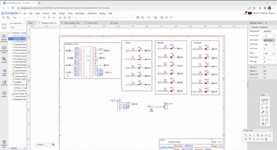 Nerdy Clock - Binary Clock Using Pico W : 5 Steps (with Pictures) - Instructables