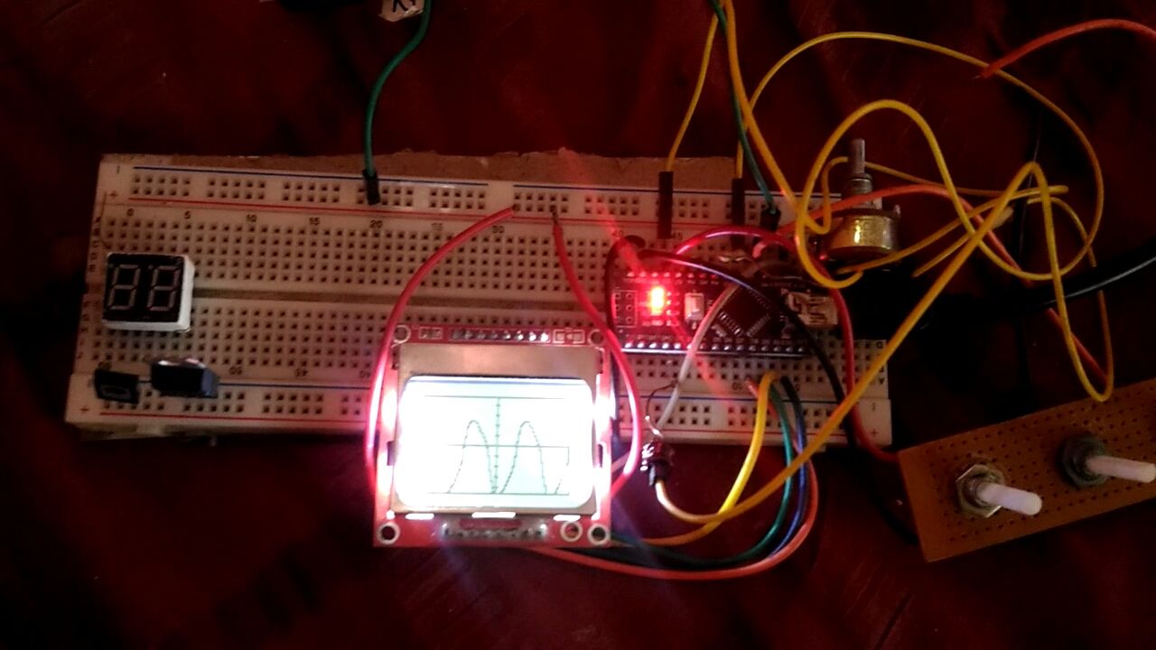 Arduino Oscilloscope With Nokia 5110 LCD : 4 Steps - Instructables