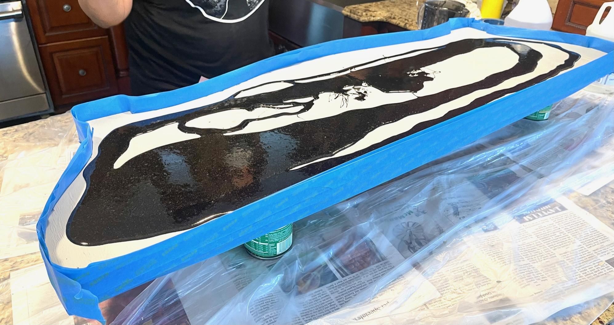 DIY Epoxy Pour Tabletop : 8 Steps (with Pictures) - Instructables