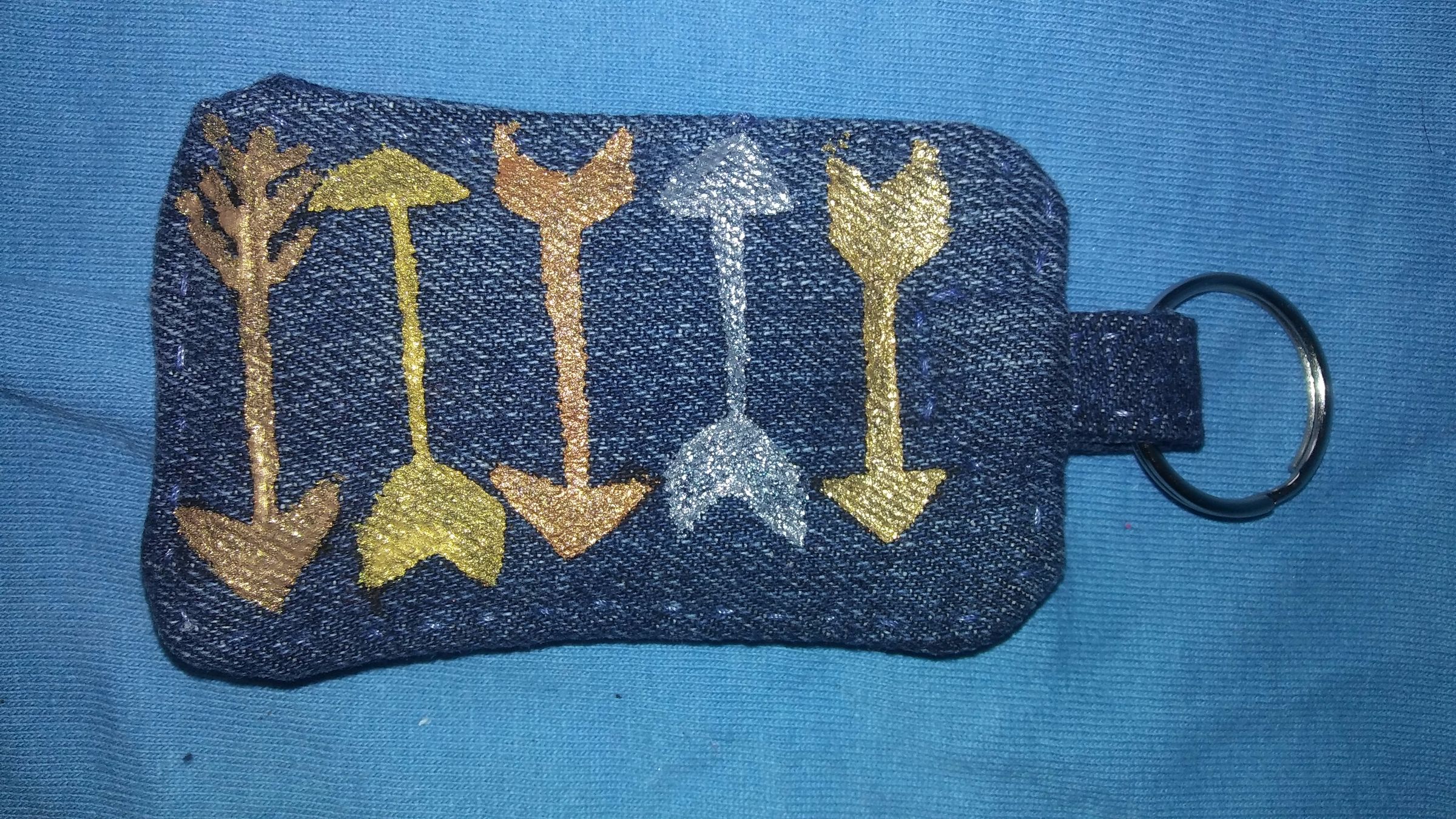 DIY Denim Keychains : 5 Steps - Instructables