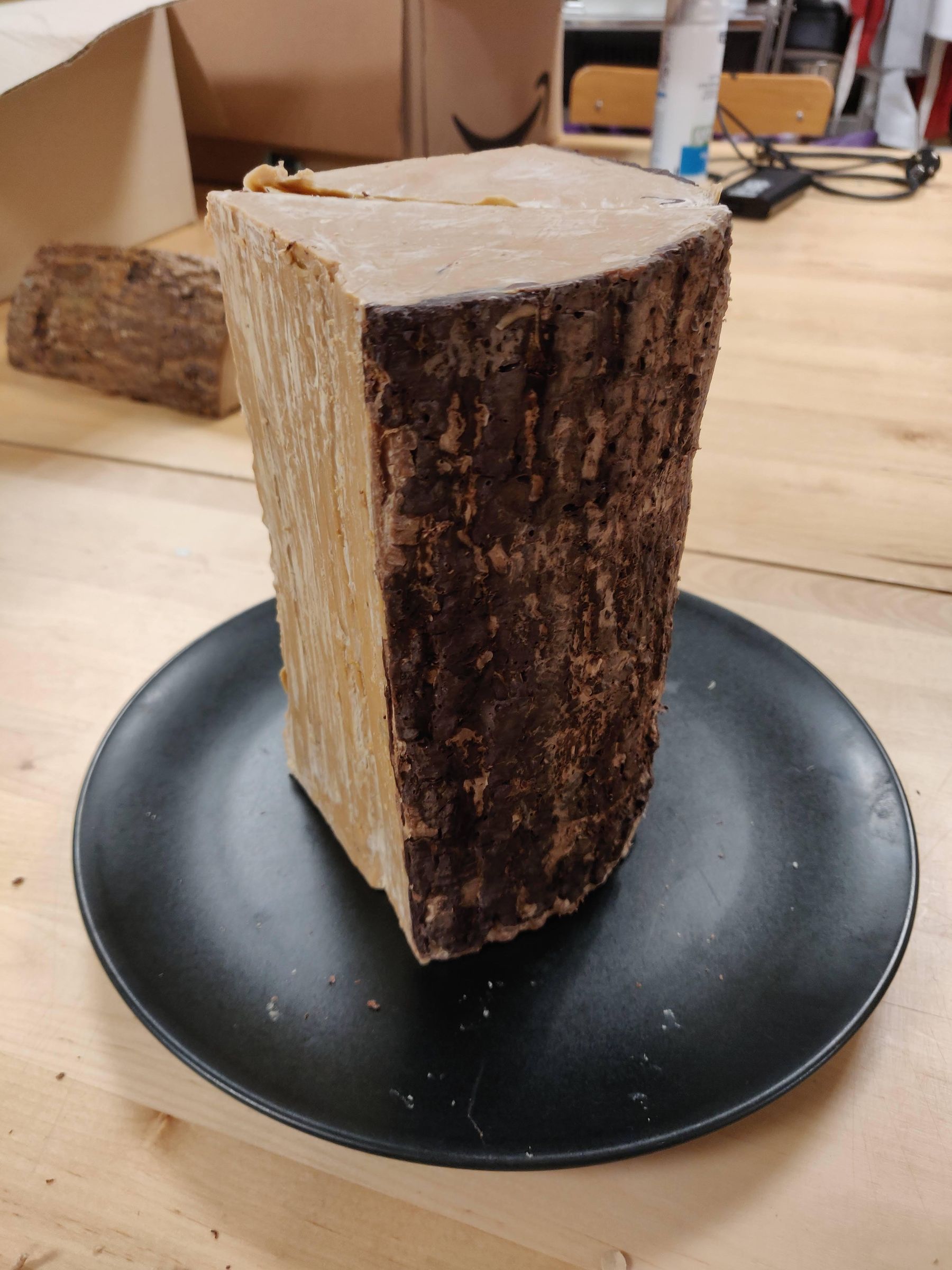 Realistic Chocolate Wood Log : 6 Steps (with Pictures) - Instructables