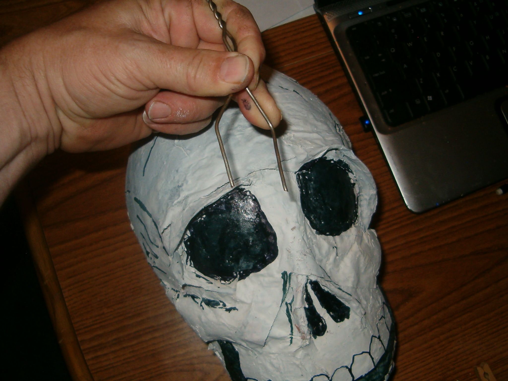Paper Mache Skull - Halloween Decoration : 7 Steps - Instructables