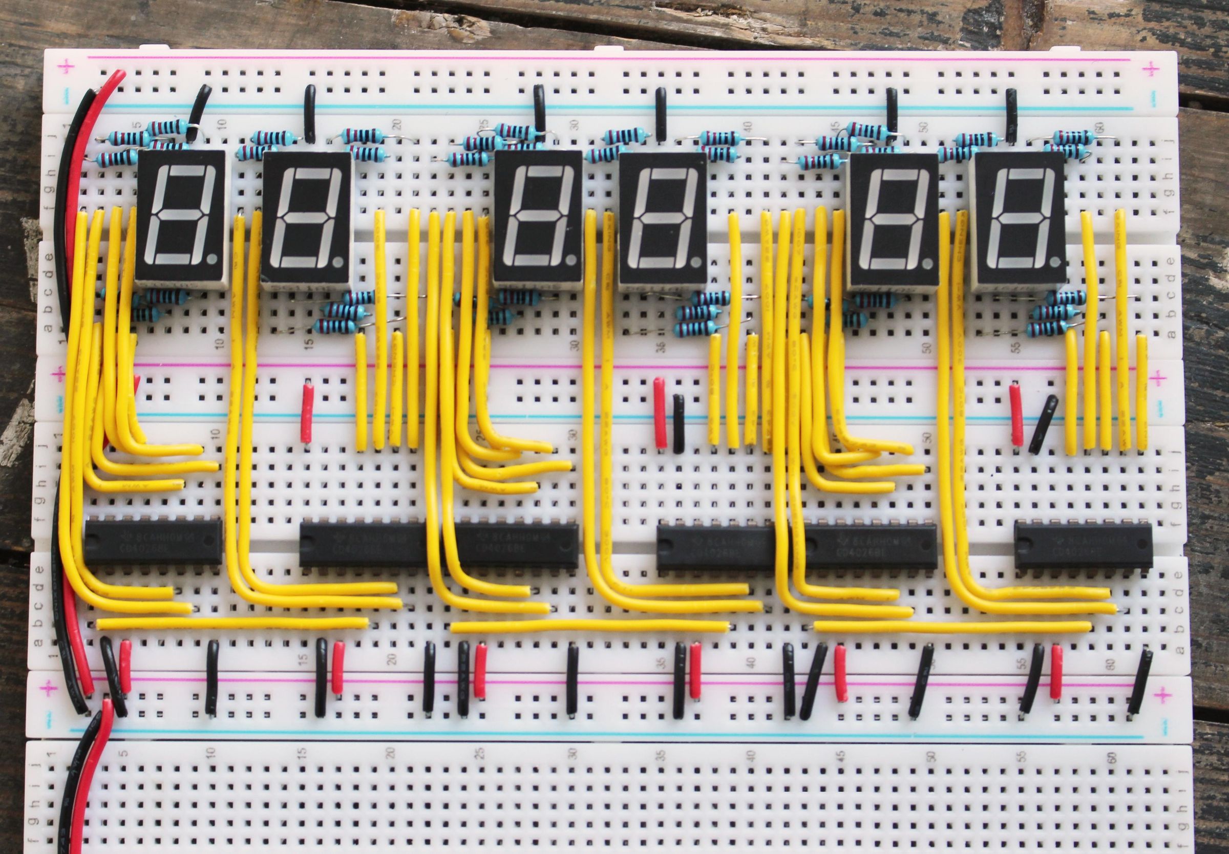 Common IC Breadboard Clock : 7 Steps (with Pictures) - Instructables