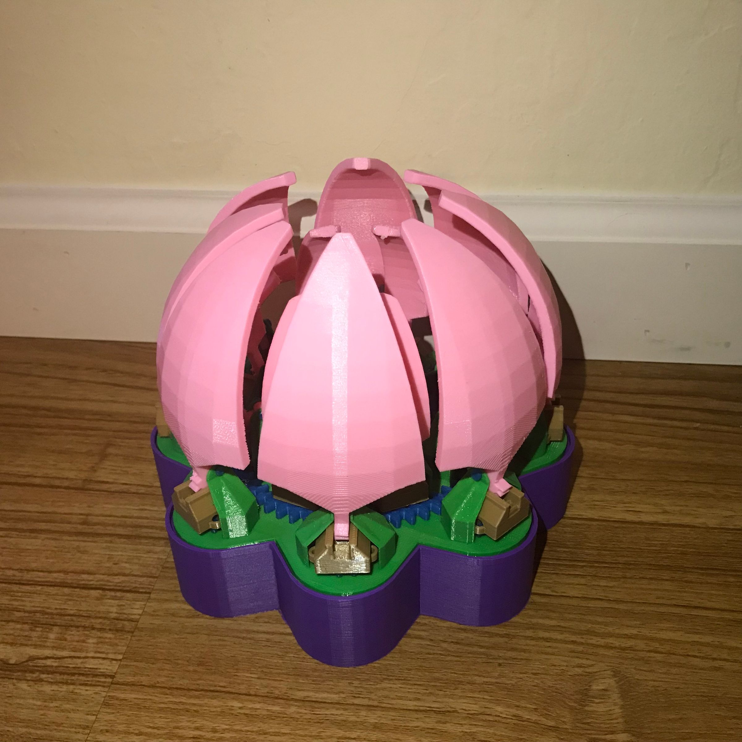 Blooming Lotus Automata : 9 Steps - Instructables