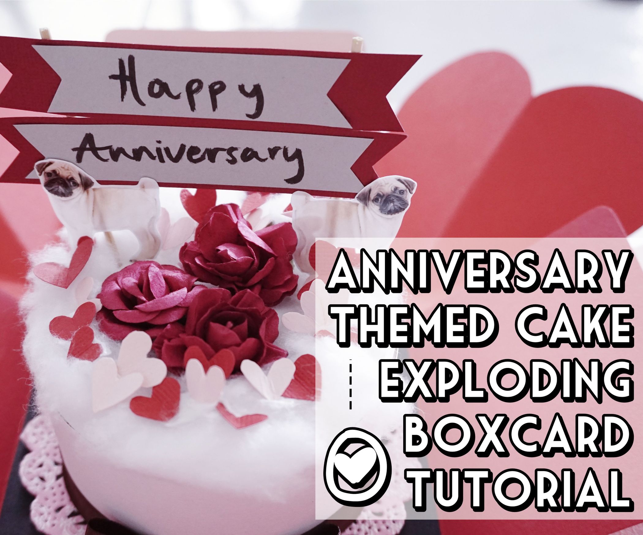 Anniversary Cake in Explosion Box : 16 Steps (with Pictures ...