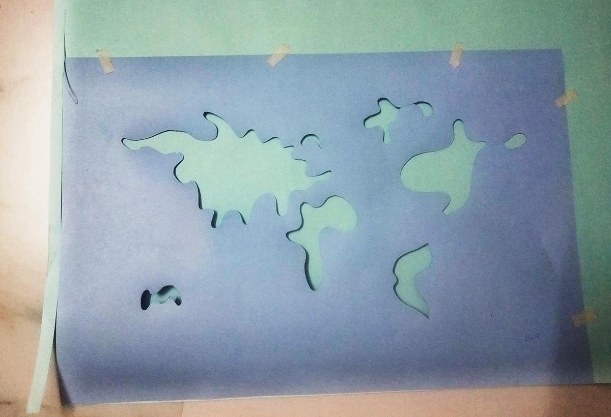 Topographic World Map Art : 11 Steps (with Pictures) - Instructables