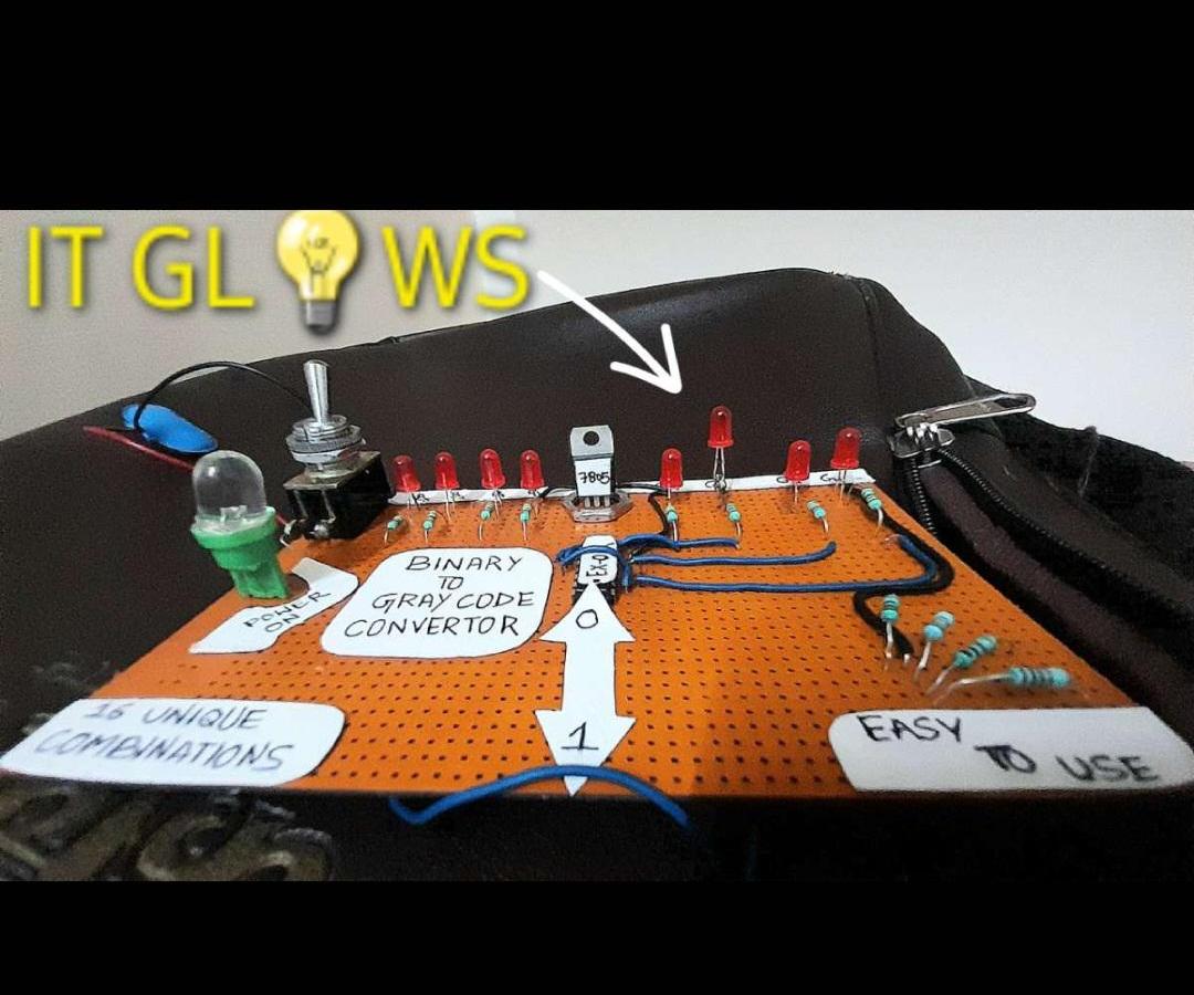 The Binary to Grey Code Convertor - Modified Version for Youth : 5 ...