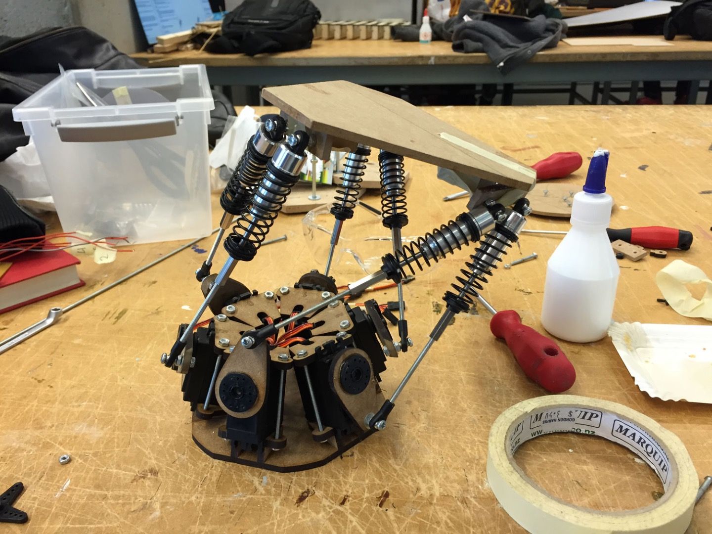 Controlling a Stewart Platform - Instructables