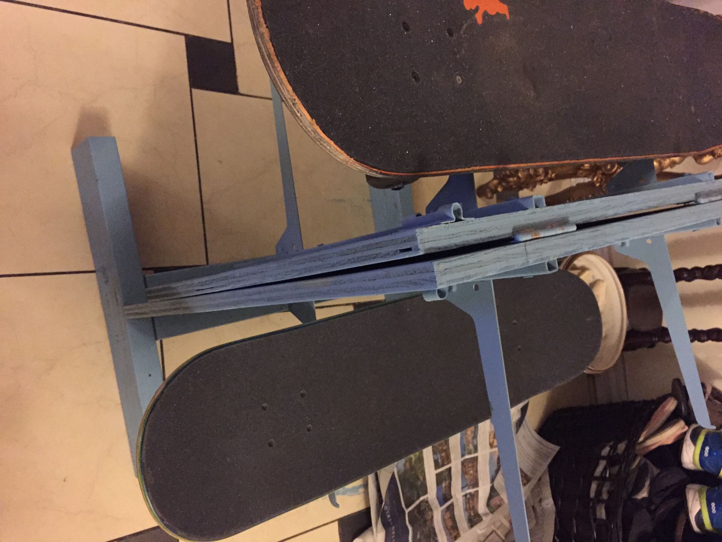 Foldable Skateboard Rack : 7 Steps (with Pictures) - Instructables