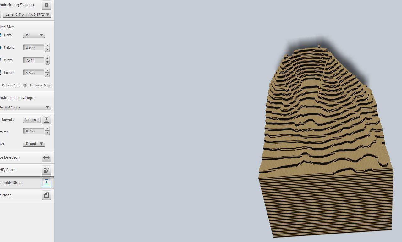 Cardboard 3D Topography: Favorite Places Project : 9 Steps (with ...