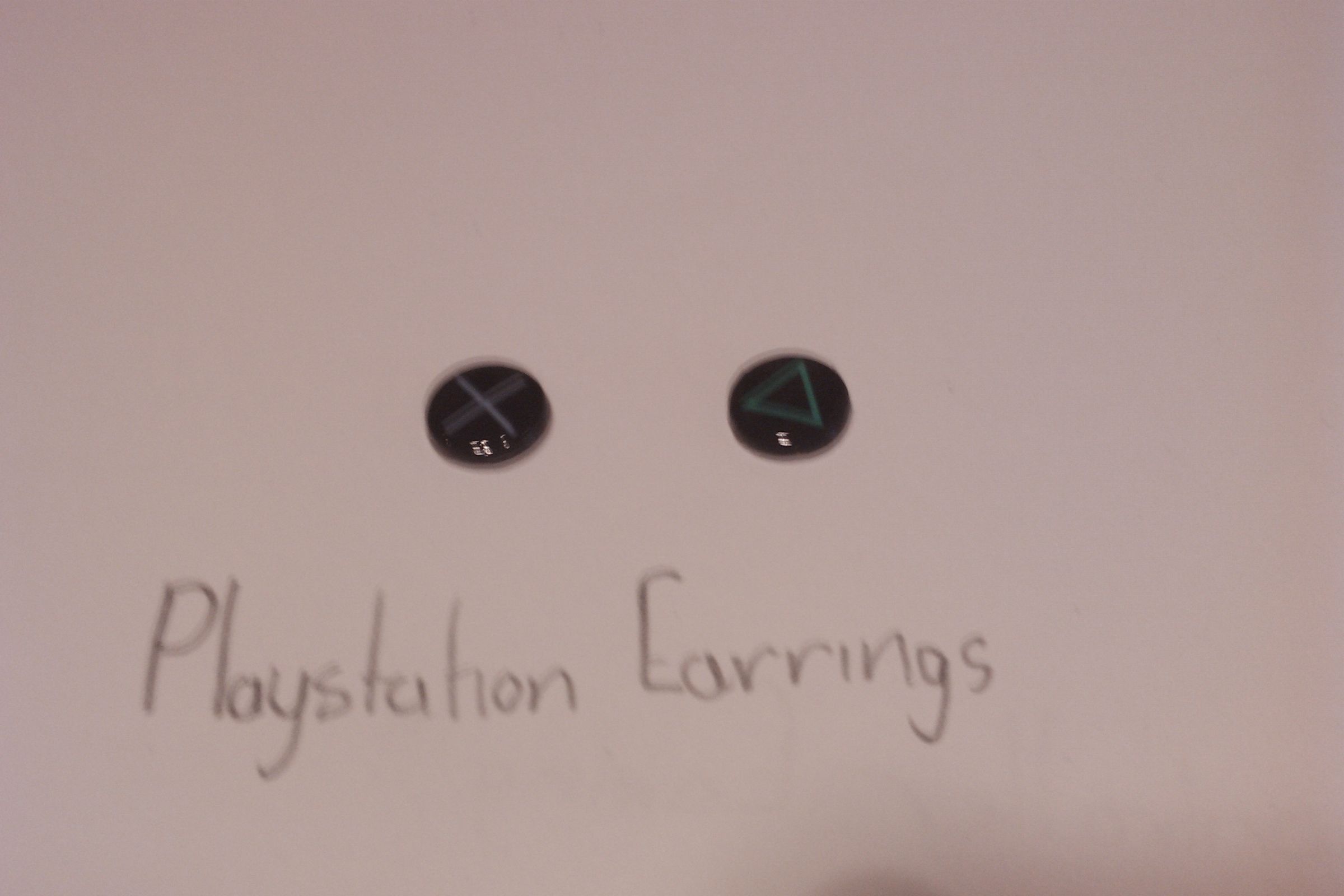 Playstation Earrings : 6 Steps - Instructables