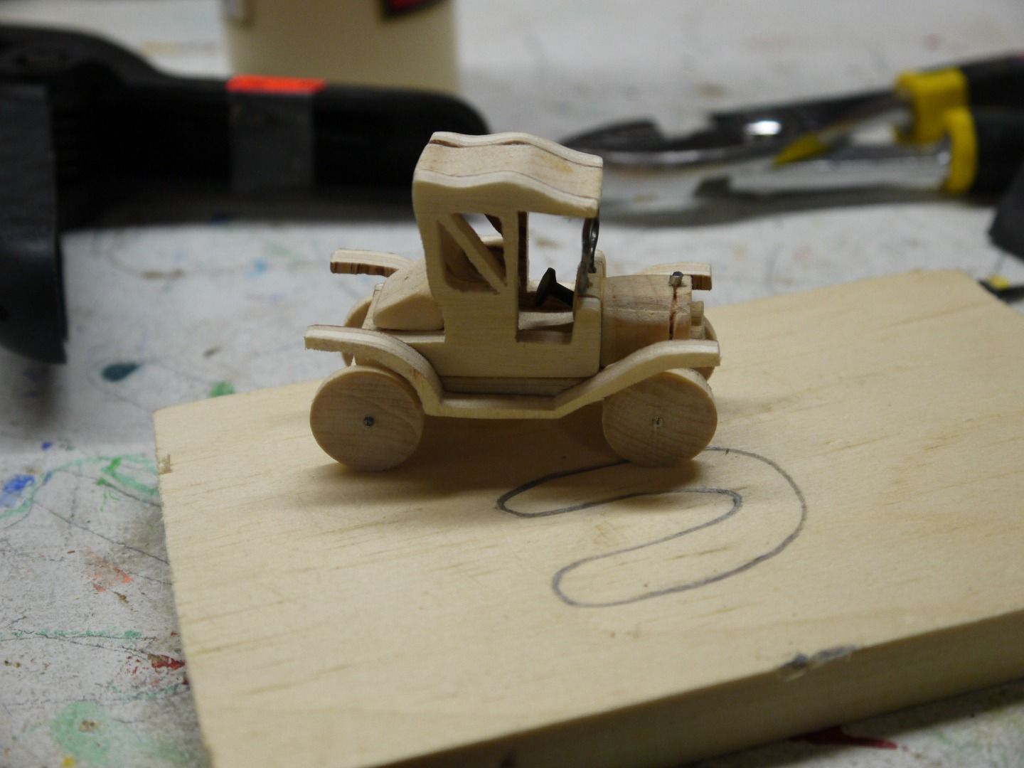 Wood Ford Model T 1:60 Replica : 3 Steps - Instructables