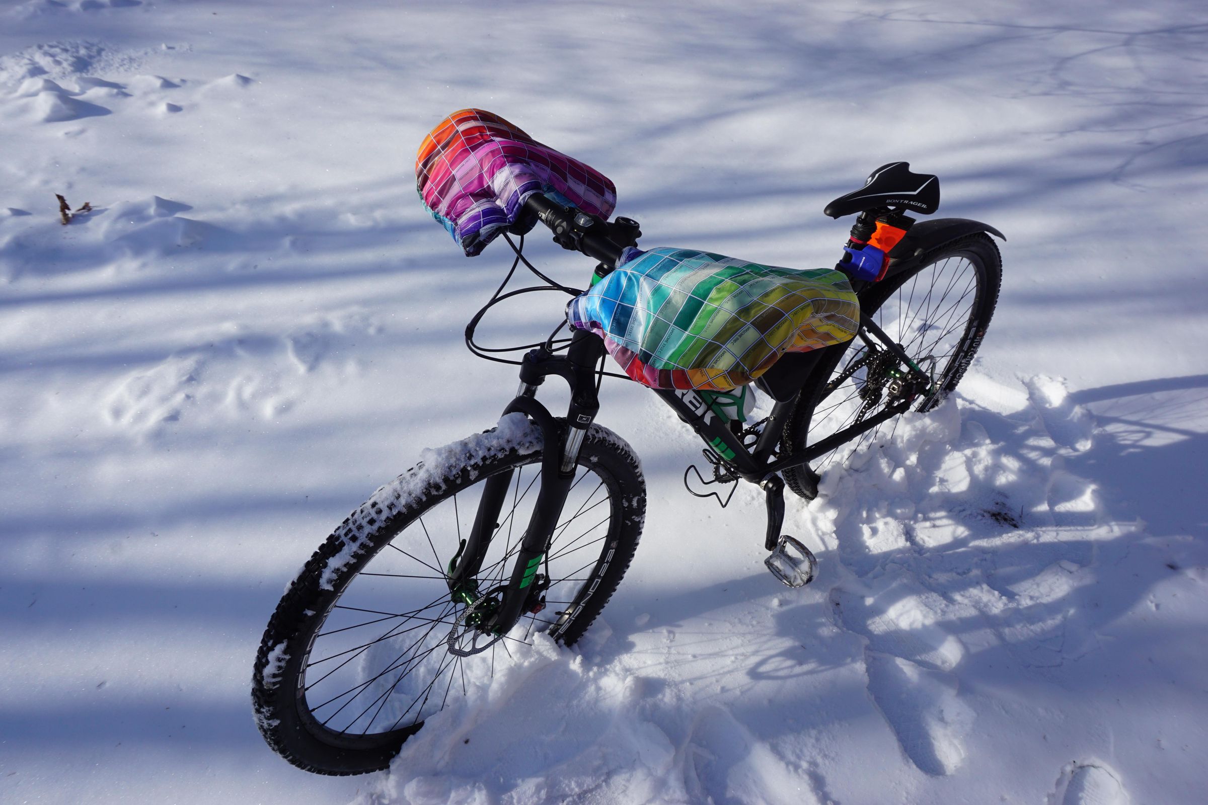 Pogies: Homemade Bike Mitts for Winter Cycling : 10 Steps (with ...