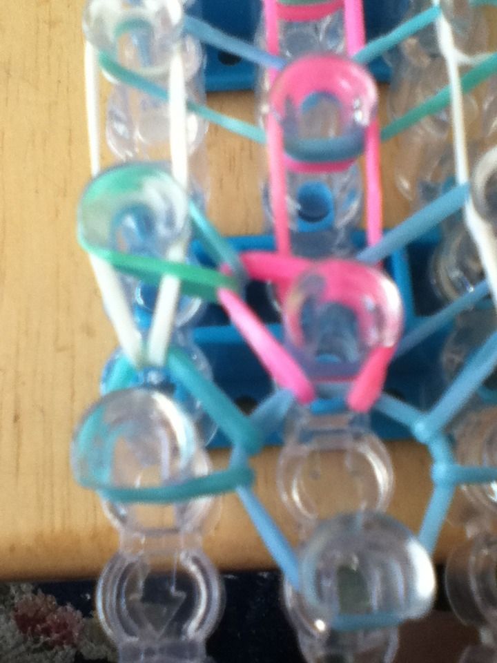 Zippy Chain Rainbow Loom Steps