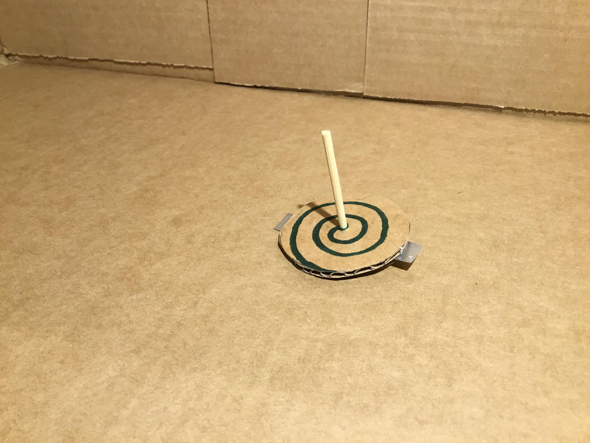 Cardboard Spinners From Recycled Materials : 6 Steps - Instructables
